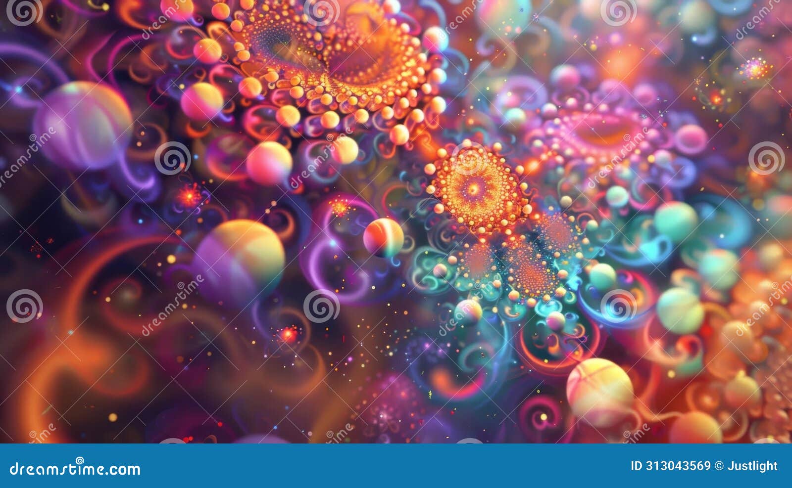 Psychedelic Patterns: Watercolor Kitchen Illustration | CartoonDealer ...