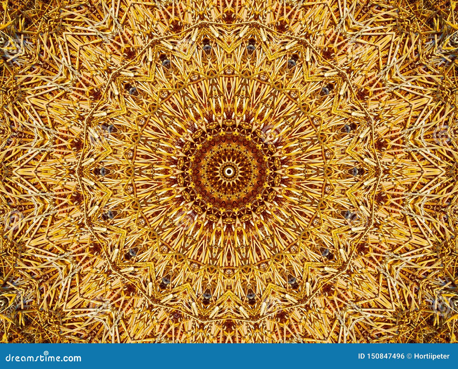 Kaleidoscope Seamless Geometric Pattern. Modern Abstract Elements ...