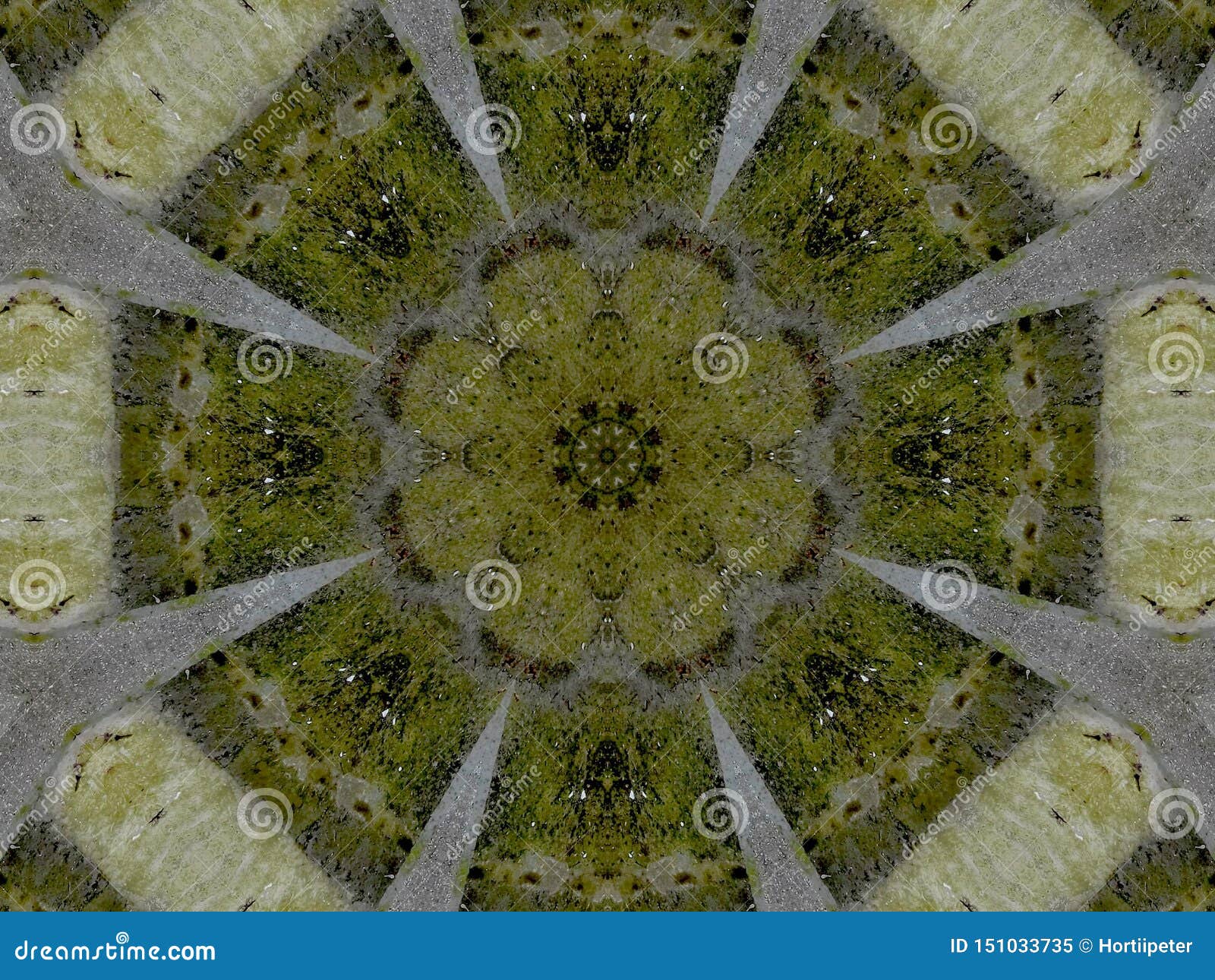 Kaleidoscope Seamless Geometric Pattern. Modern Abstract Elements ...