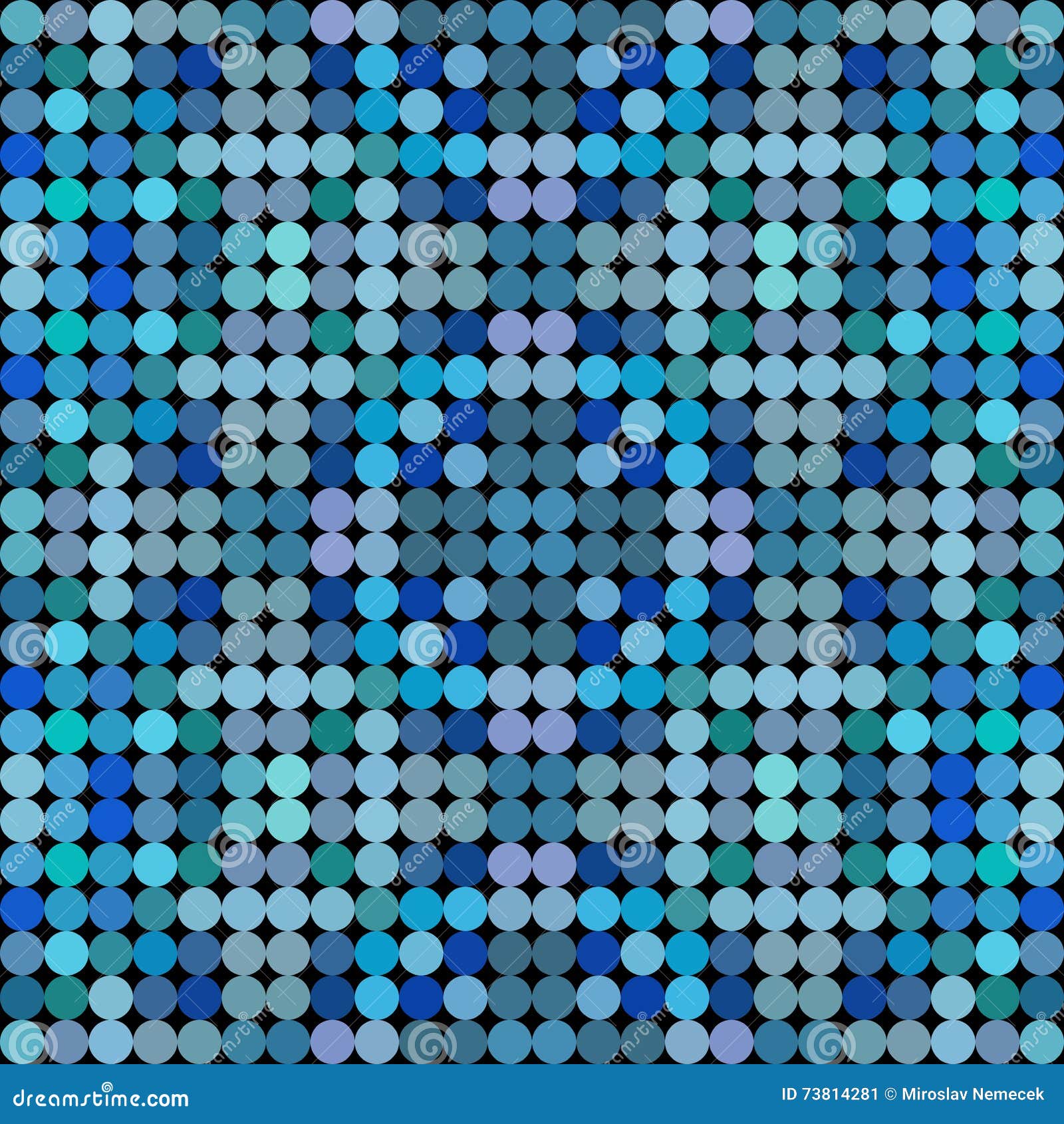 Kaleidoscopic Low Poly Circle Style Vector Mosaic Stock Vector ...