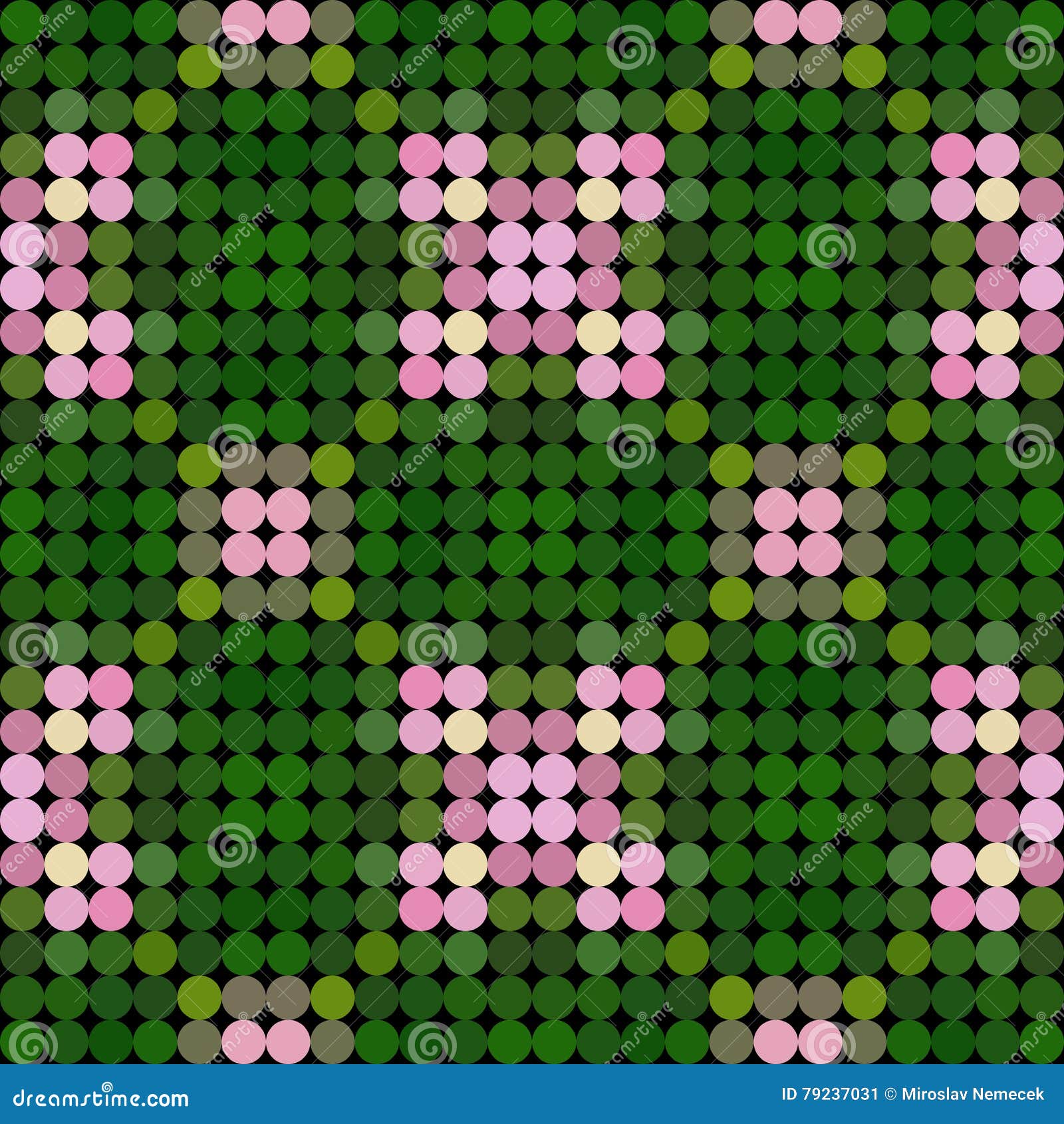 Kaleidoscopic Low Poly Circle Style Vector Mosaic Stock Vector ...