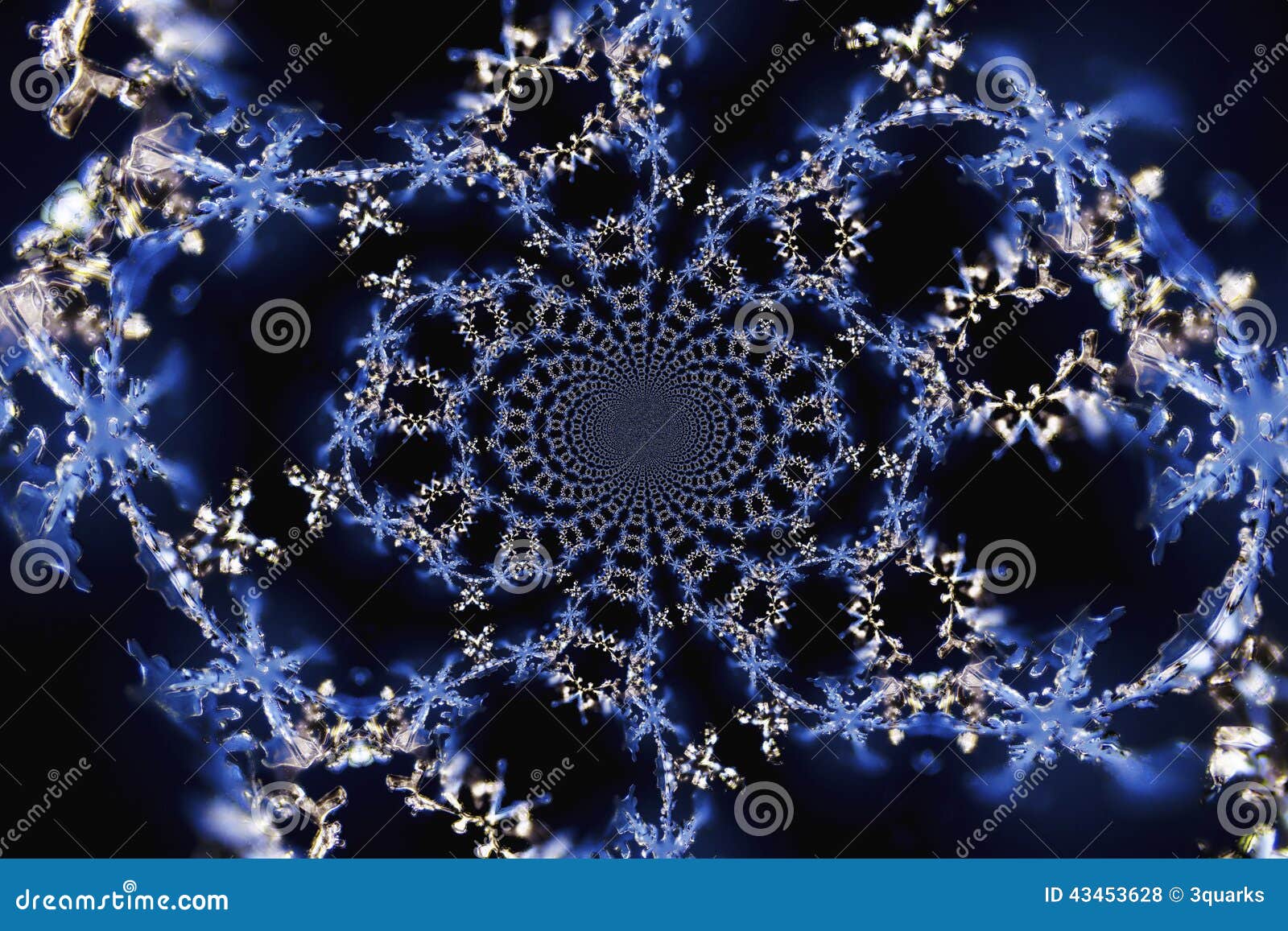 Snow Crystals Royalty-Free Stock Photography | CartoonDealer.com #43435763