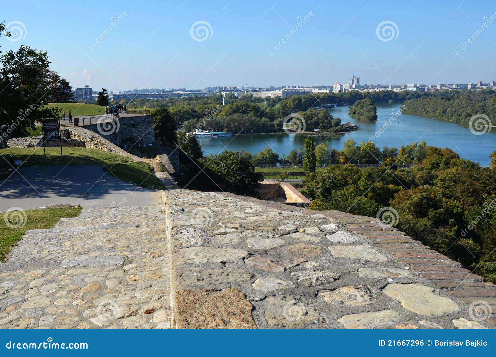 Kalemegdan stock photo. Image of kalemegdan, belgrade - 21667296