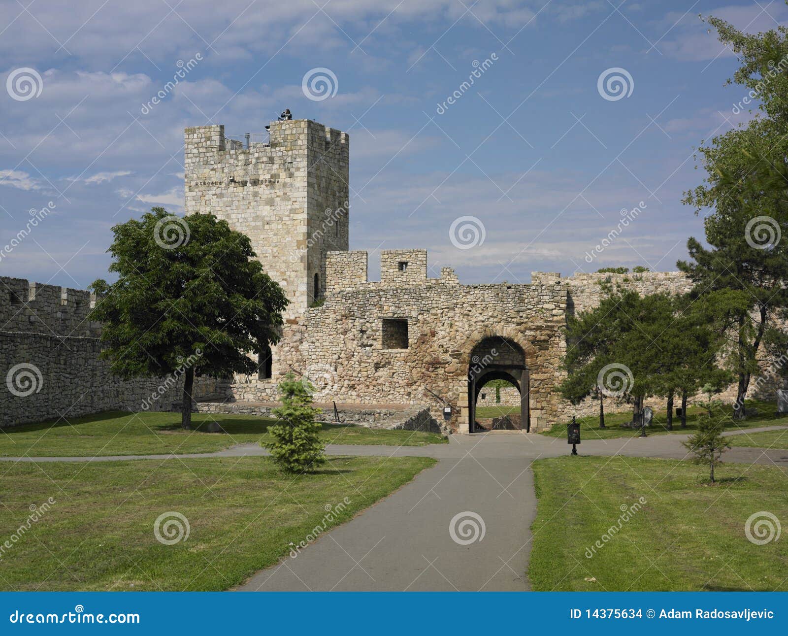 Kalemegdan, Belgrade, Serbia Stock Photo - Image of historical ...