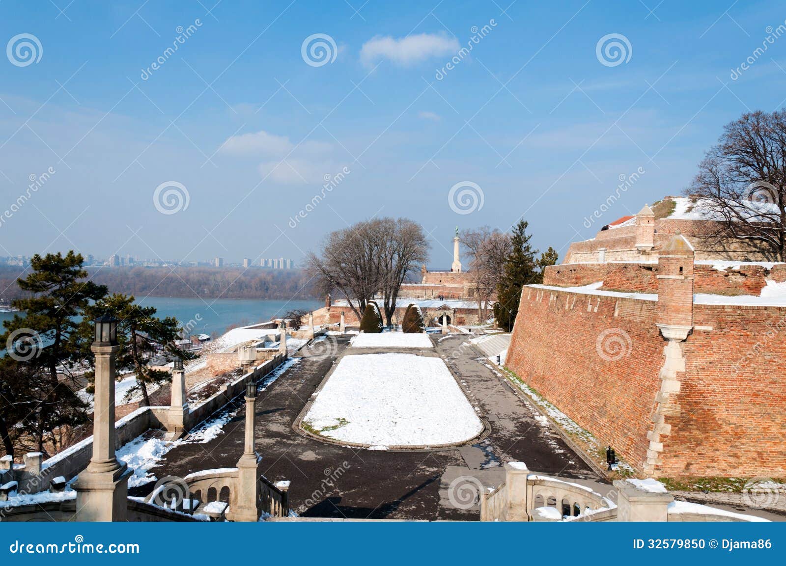 Kalemegdan stock photo. Image of europe, architecture - 32579850