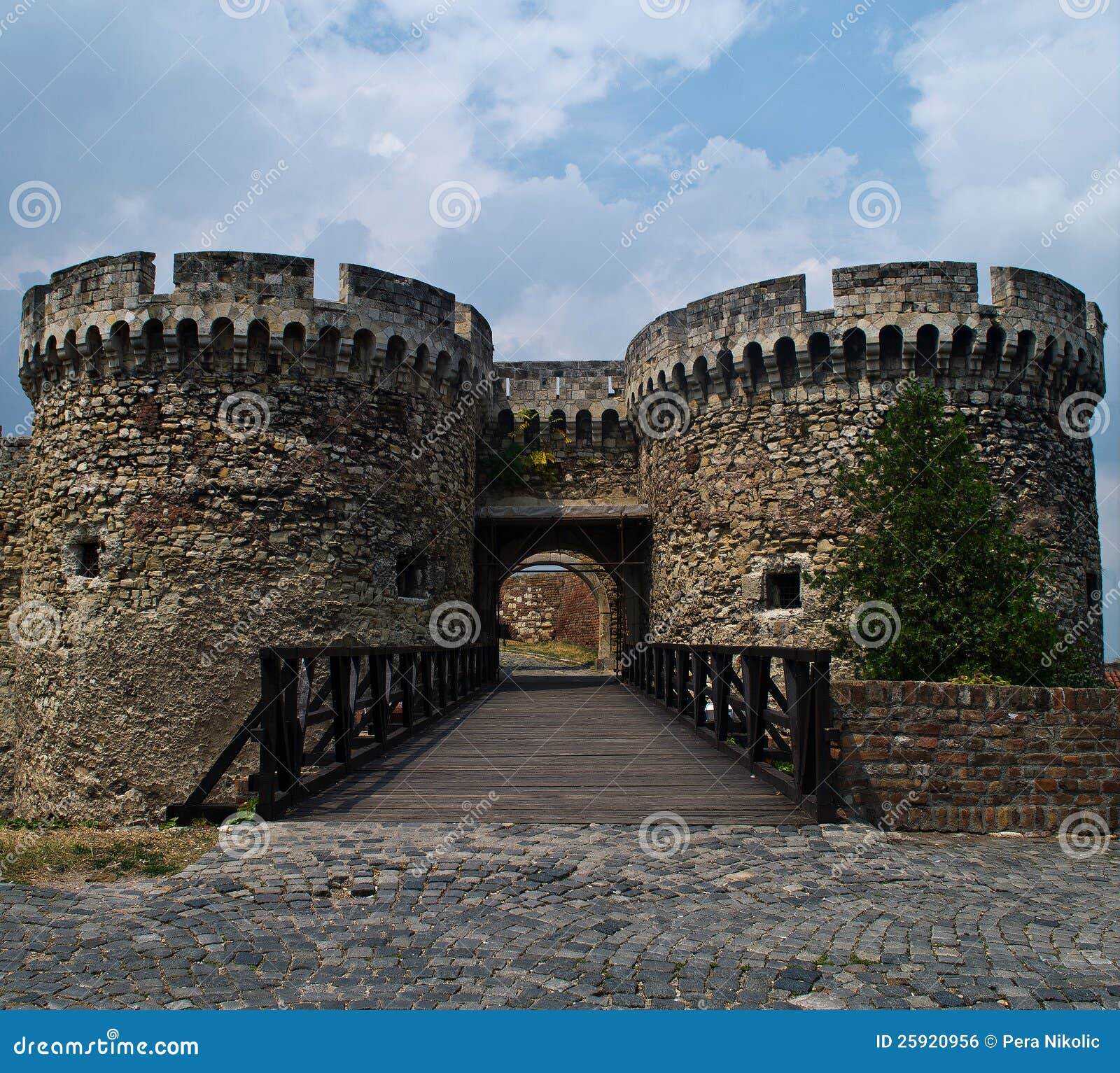 Kalemegdan fortress stock photo. Image of history, masonry - 25920956