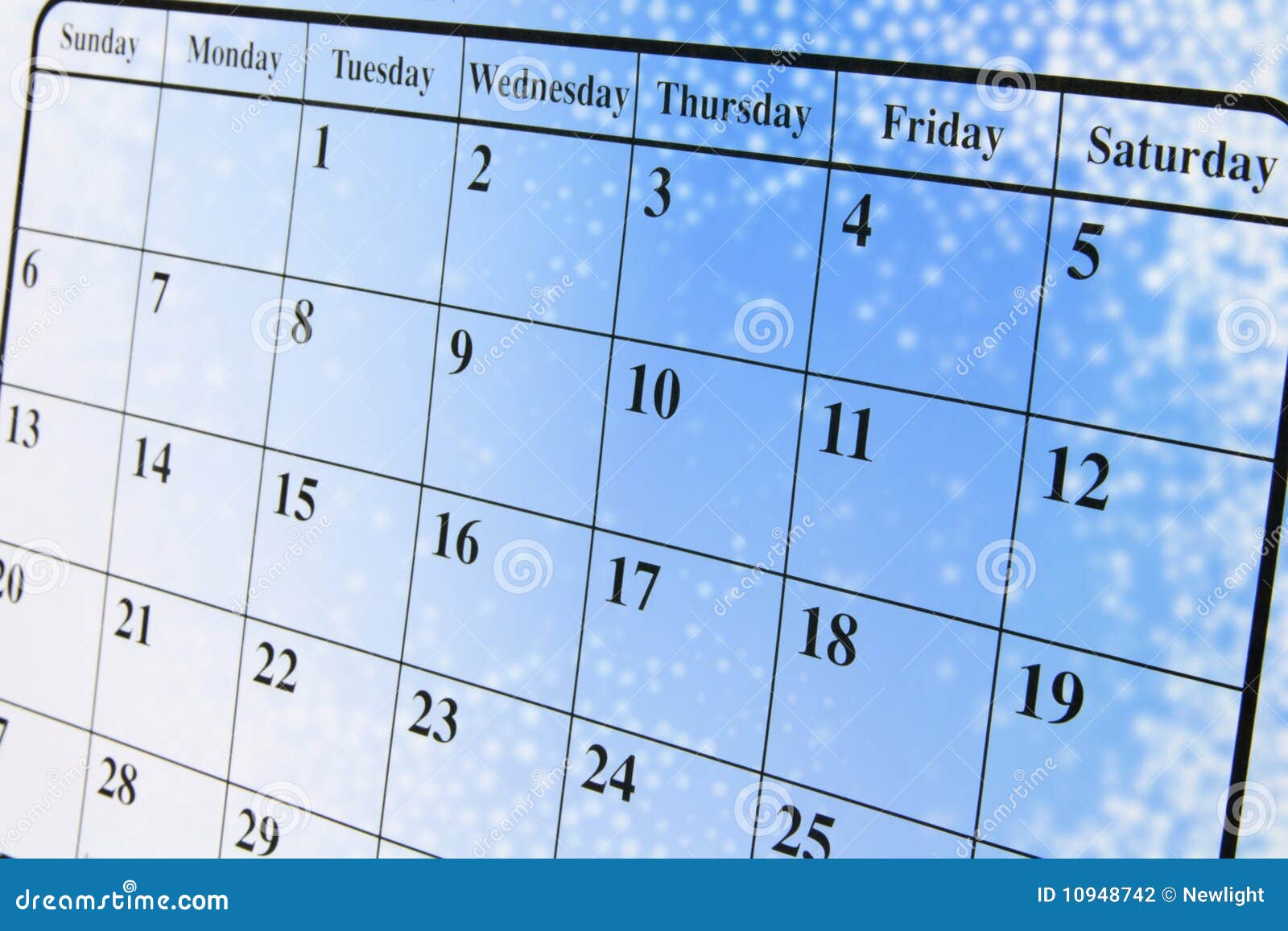 Kalender stockfoto. Bild von anzeige, seite, organisiert - 10948742