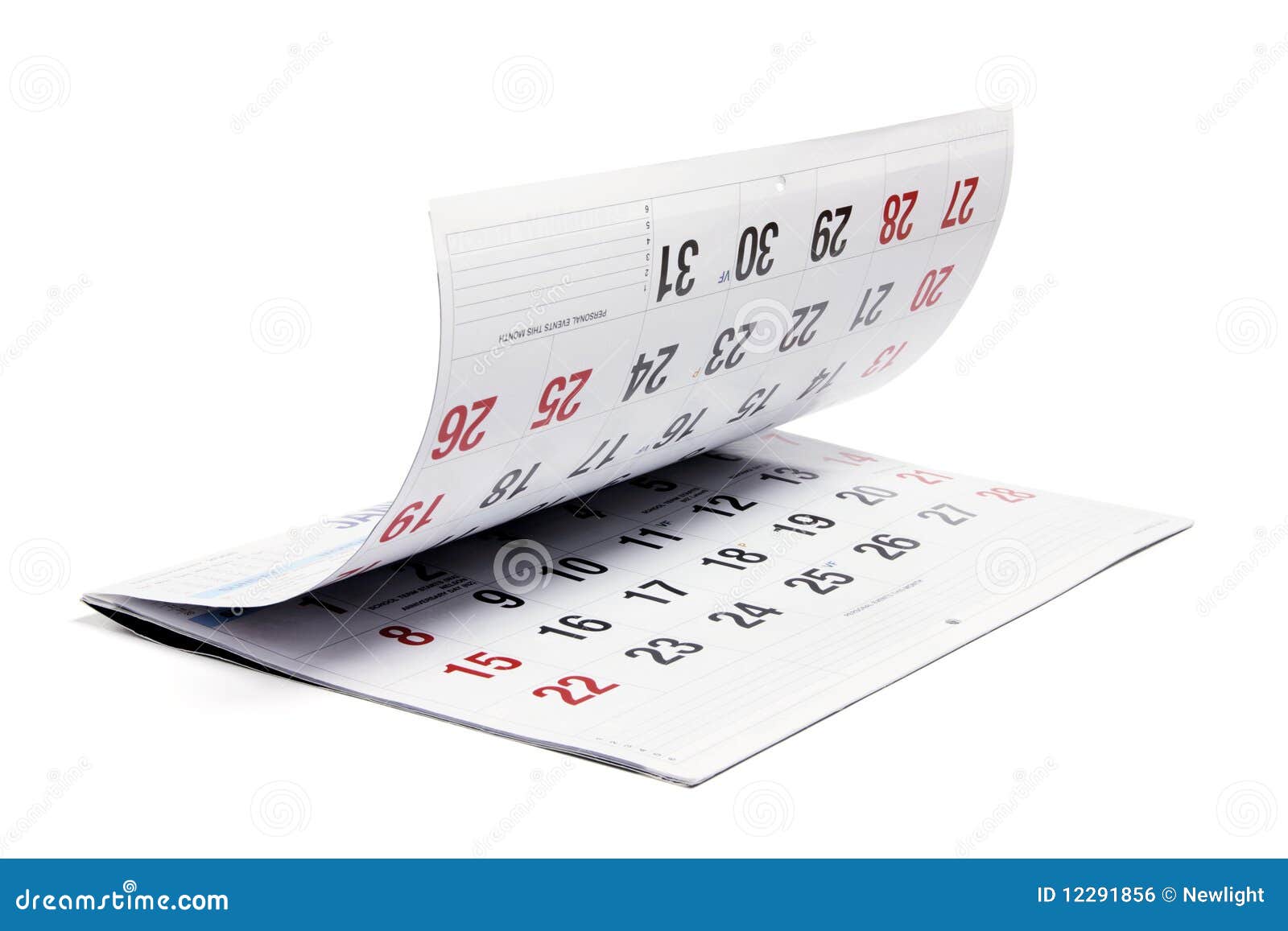 Kalender stockfoto. Bild von zeitplan, nahaufnahme, feiertage - 12291856