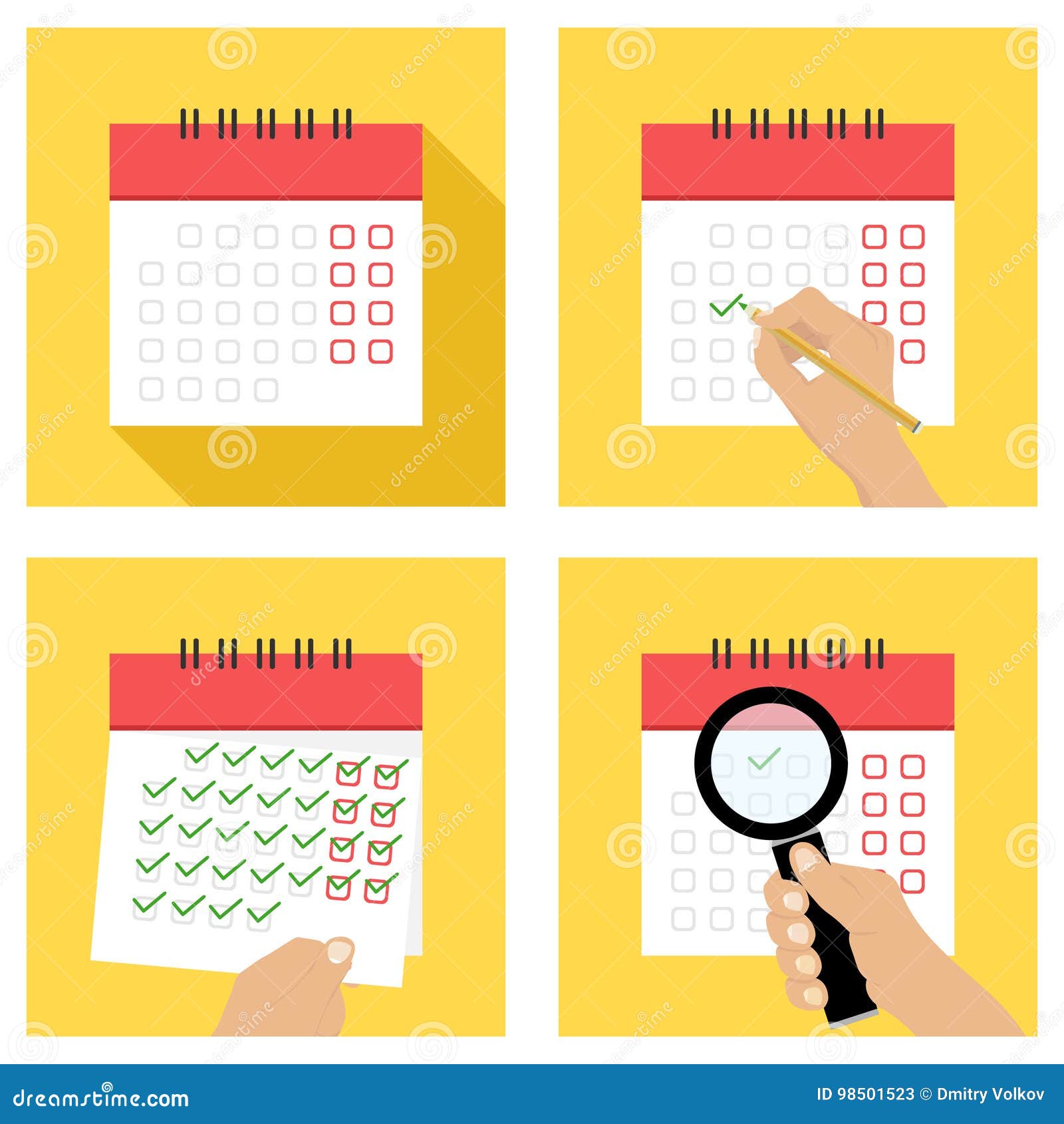 Kalender, Abreisskalender, Einsetzte Das Datum in Den Kalender Vektor ... Kalender, Abreisskalender, Einsetzte Das Datum in Den Kalender Vektor ...