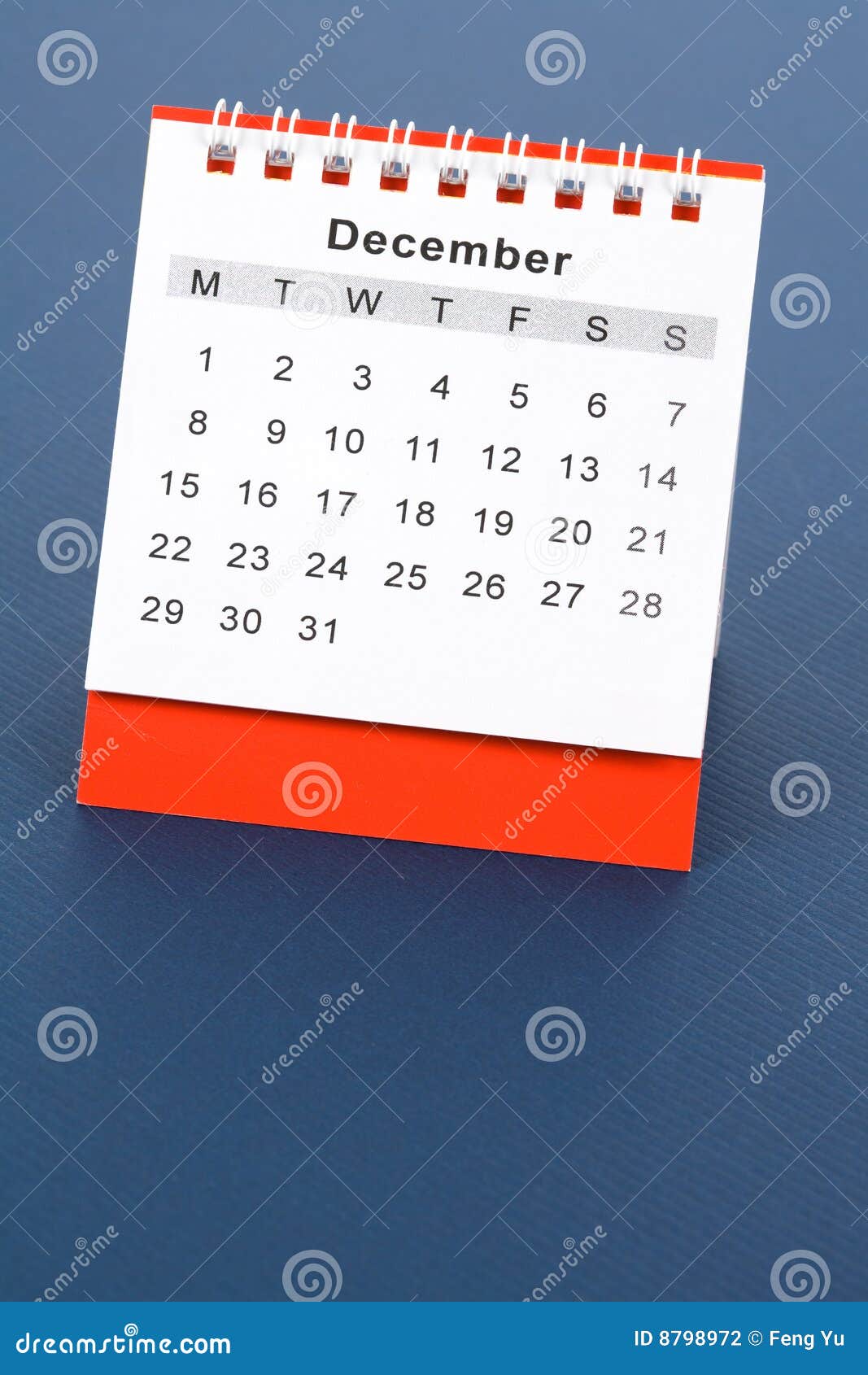 Kalender Dezember stockfoto. Bild von papier, hintergrund - 8798972