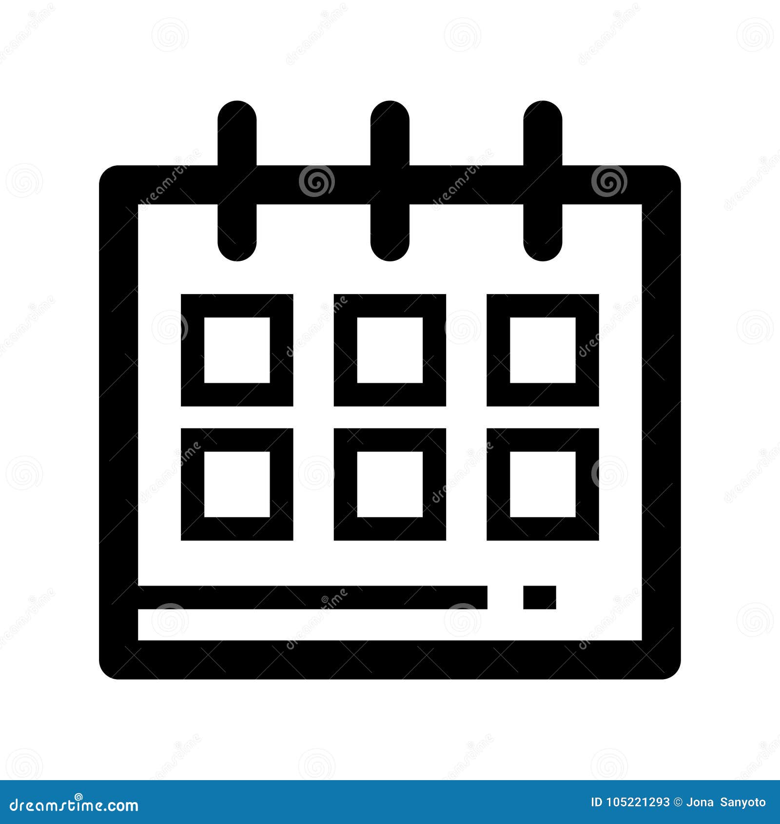 Kalender-Ikonen-Design-Vektor-Illustration Vektor Abbildung ...