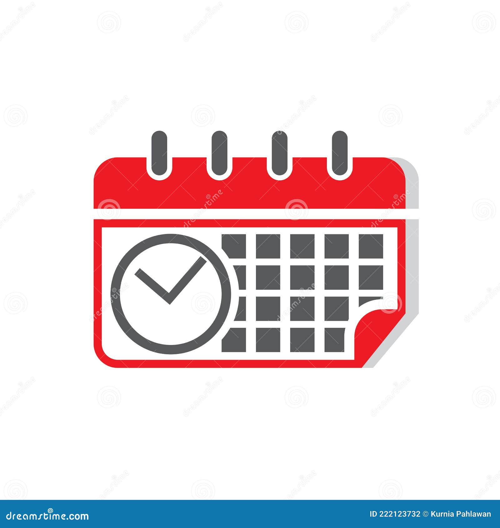 Kalender Logo Datum Logo Vektor Vektor Abbildung - Illustration von ...