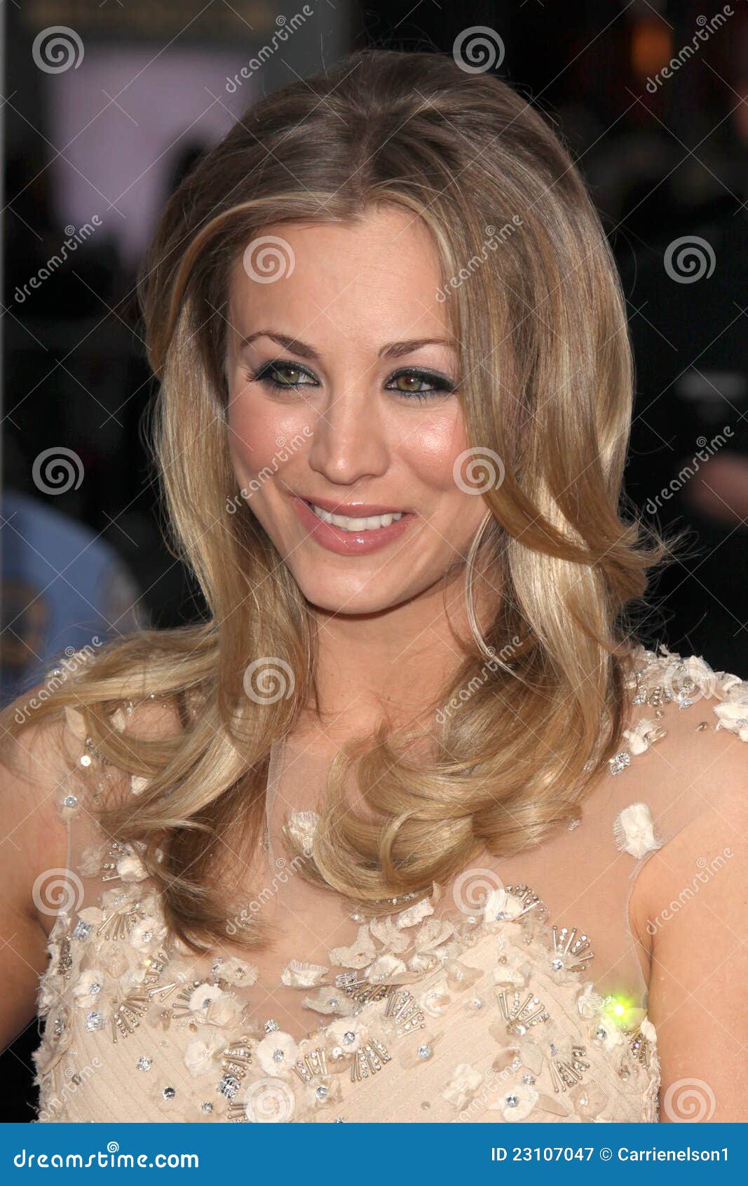 Kaley Cuoco editorial photography. Image of kaley, cuoco - 23107047