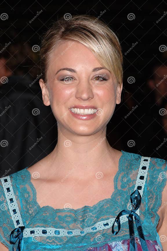 Kaley Cuoco editorial stock image. Image of still, kaley - 24926584