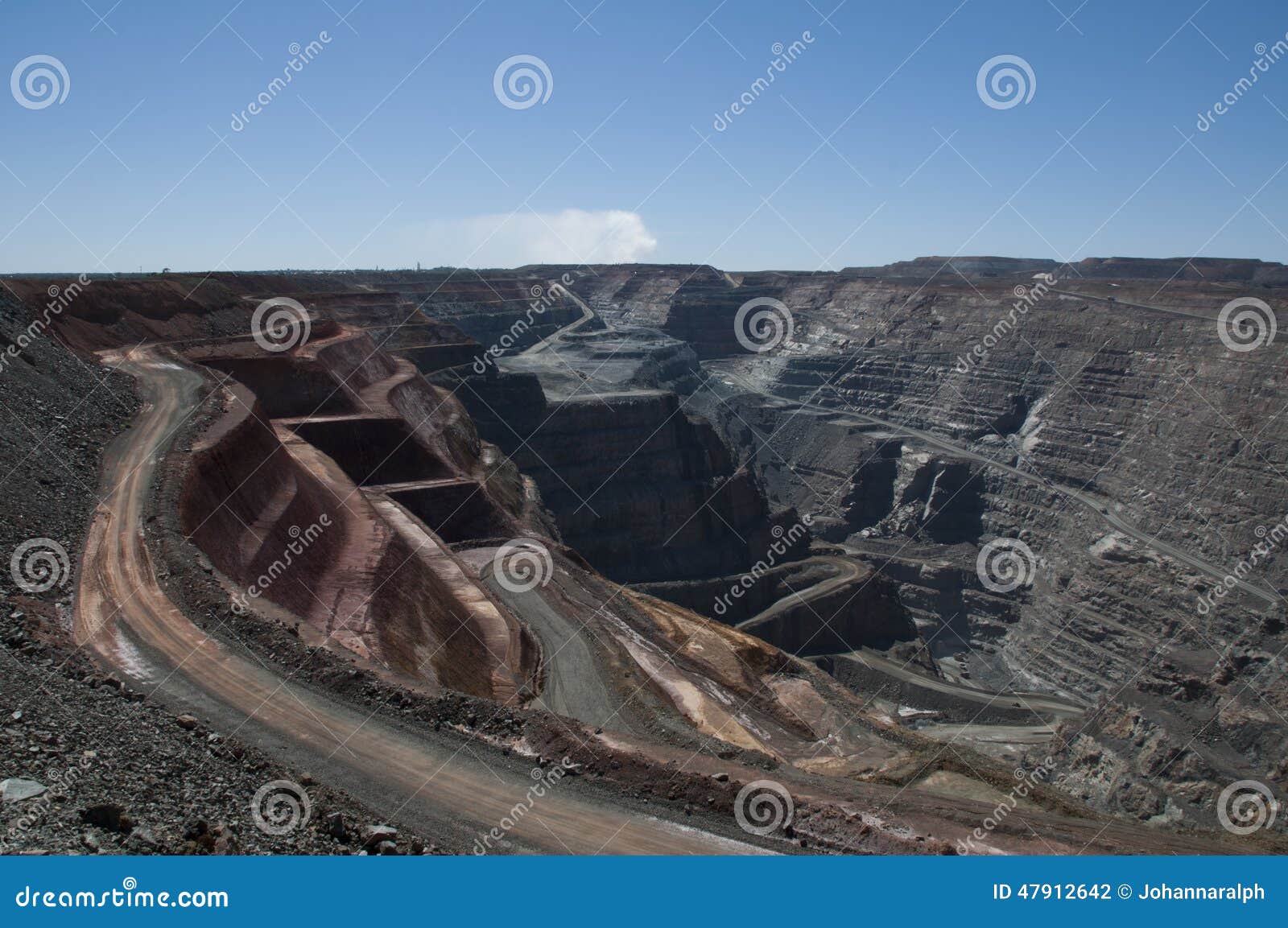 The Kalgoorlie Super Pit, One Of The Largest Gold Mines In The World ...