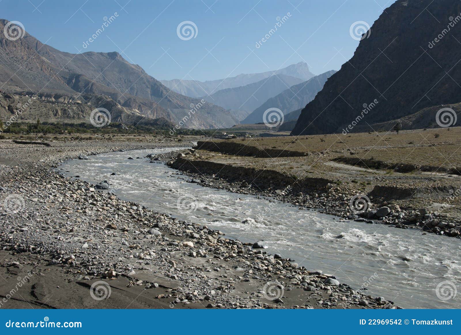 Kali Gandaki valley stock photo. Image of travel, sand - 22969542