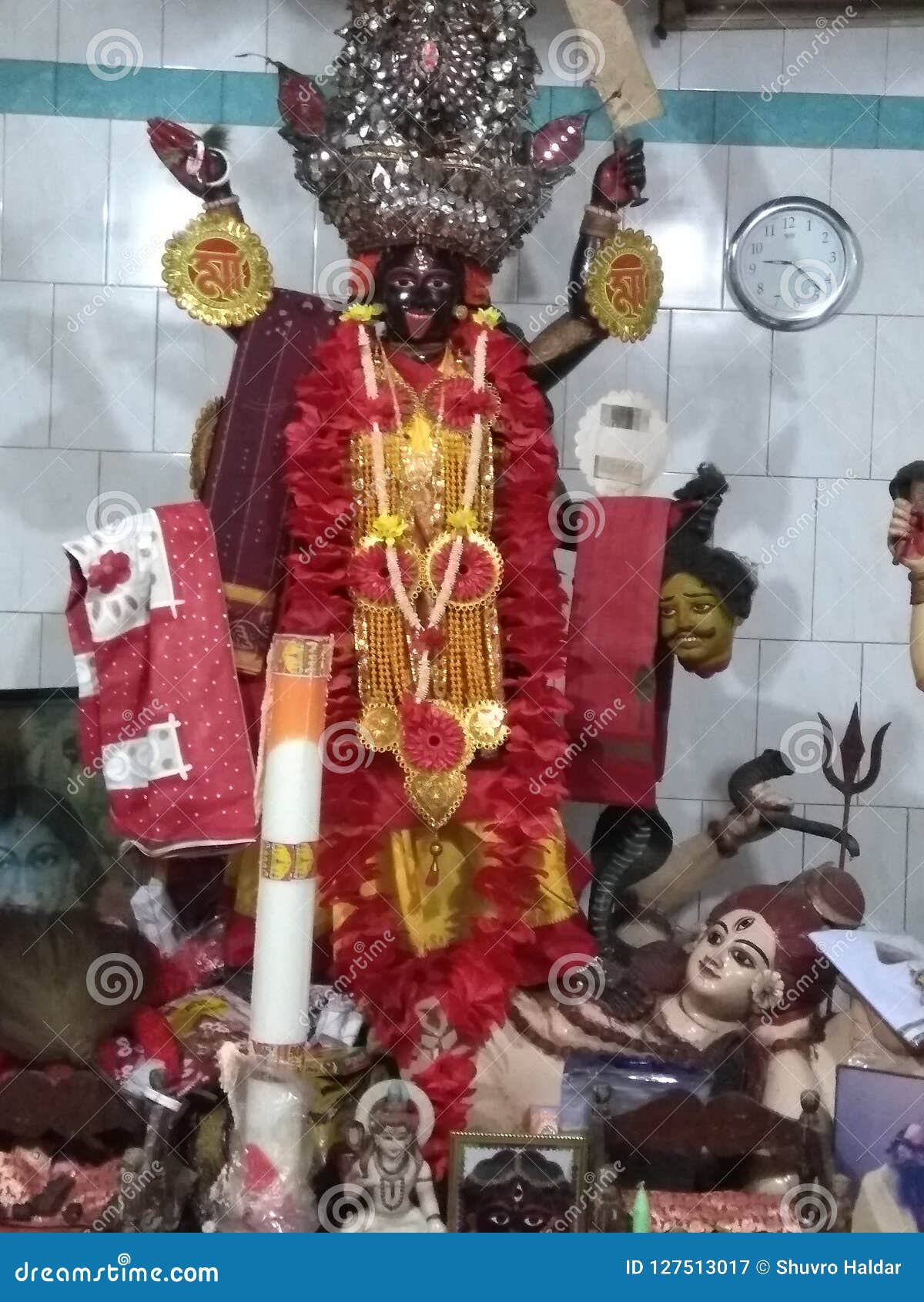 Kali Ma stock image. Image of temple, kali, hindu - 127513017