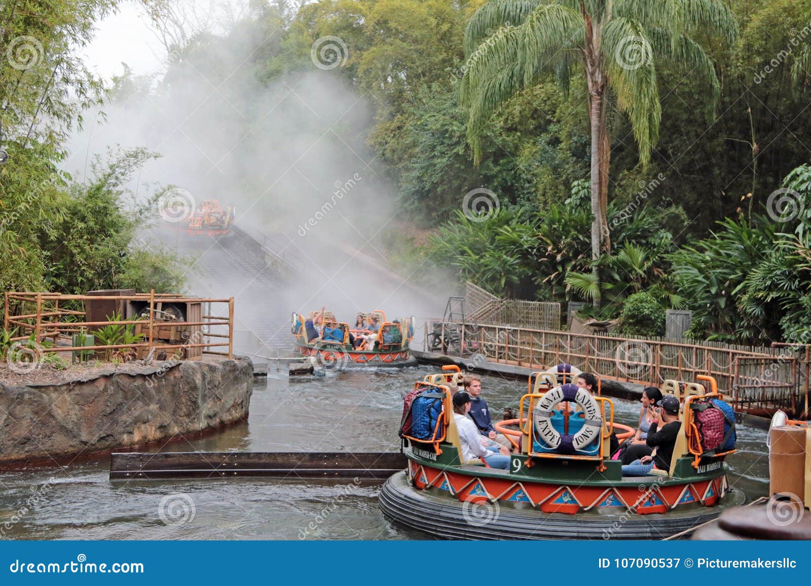 Kali River Rapids, Walt Disney World Fotografía editorial - Imagen de ...
