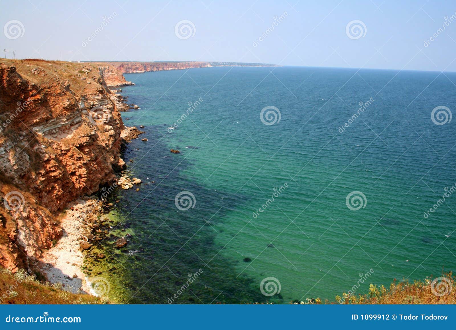 KALIAKRA stock photo. Image of kaliakra, rock, scenery - 1099912
