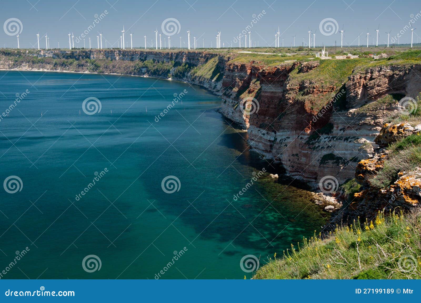 Kaliakra Bulgaria stock image. Image of generator, environment - 27199189