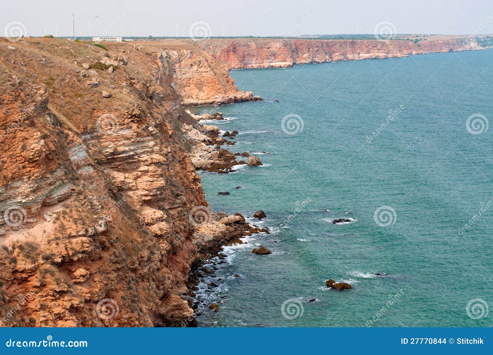 Kaliakra Cape. Bulgaria stock photo. Image of cape, black - 27770844