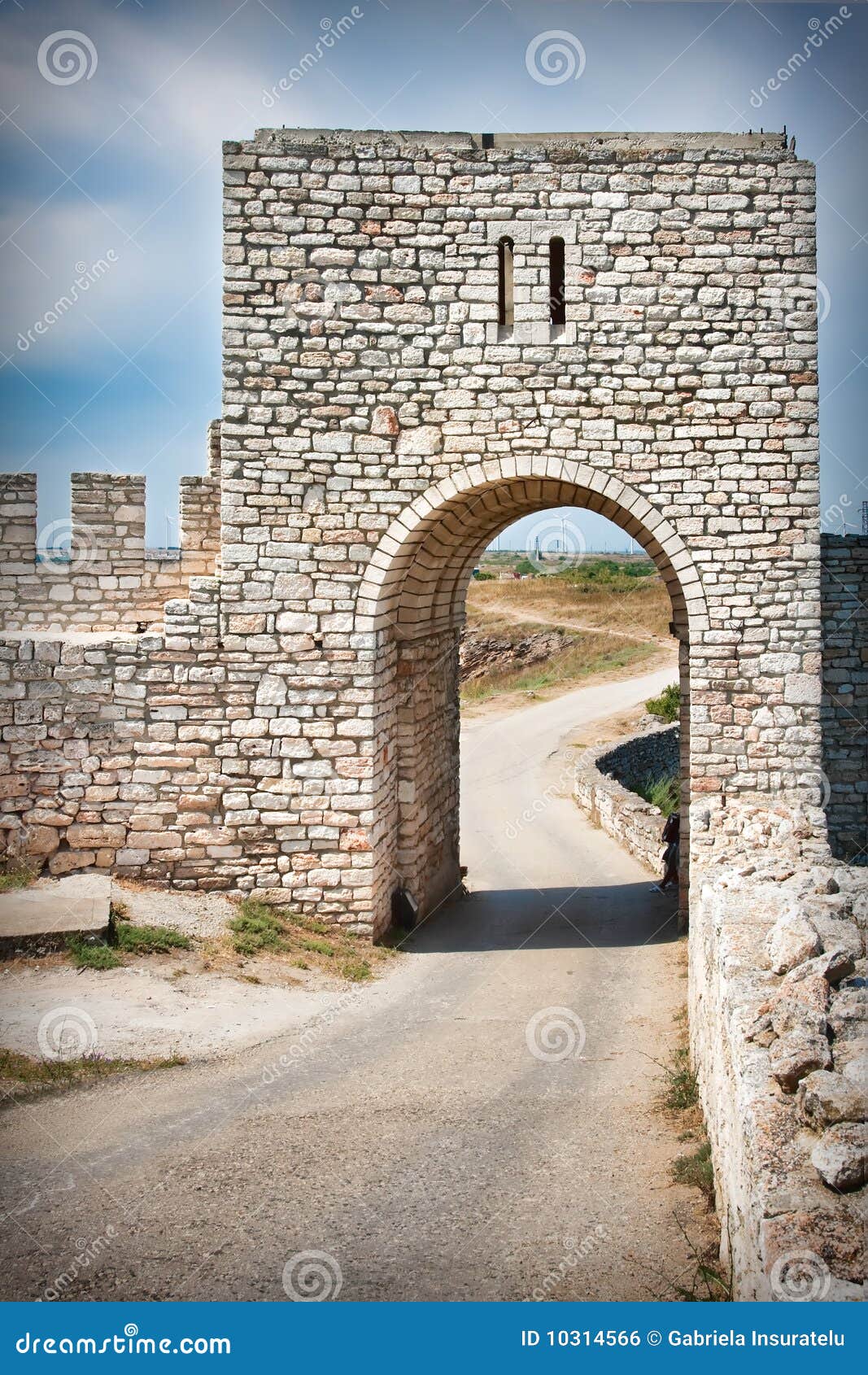 Kaliakra Fortress stock photo. Image of ruins, castle - 10314566