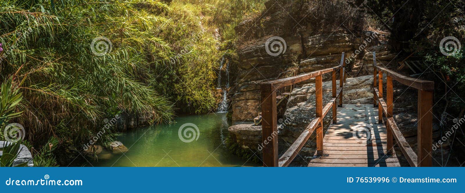 Kalidonia waterfalls stock photo. Image of panorama, lake - 76539996