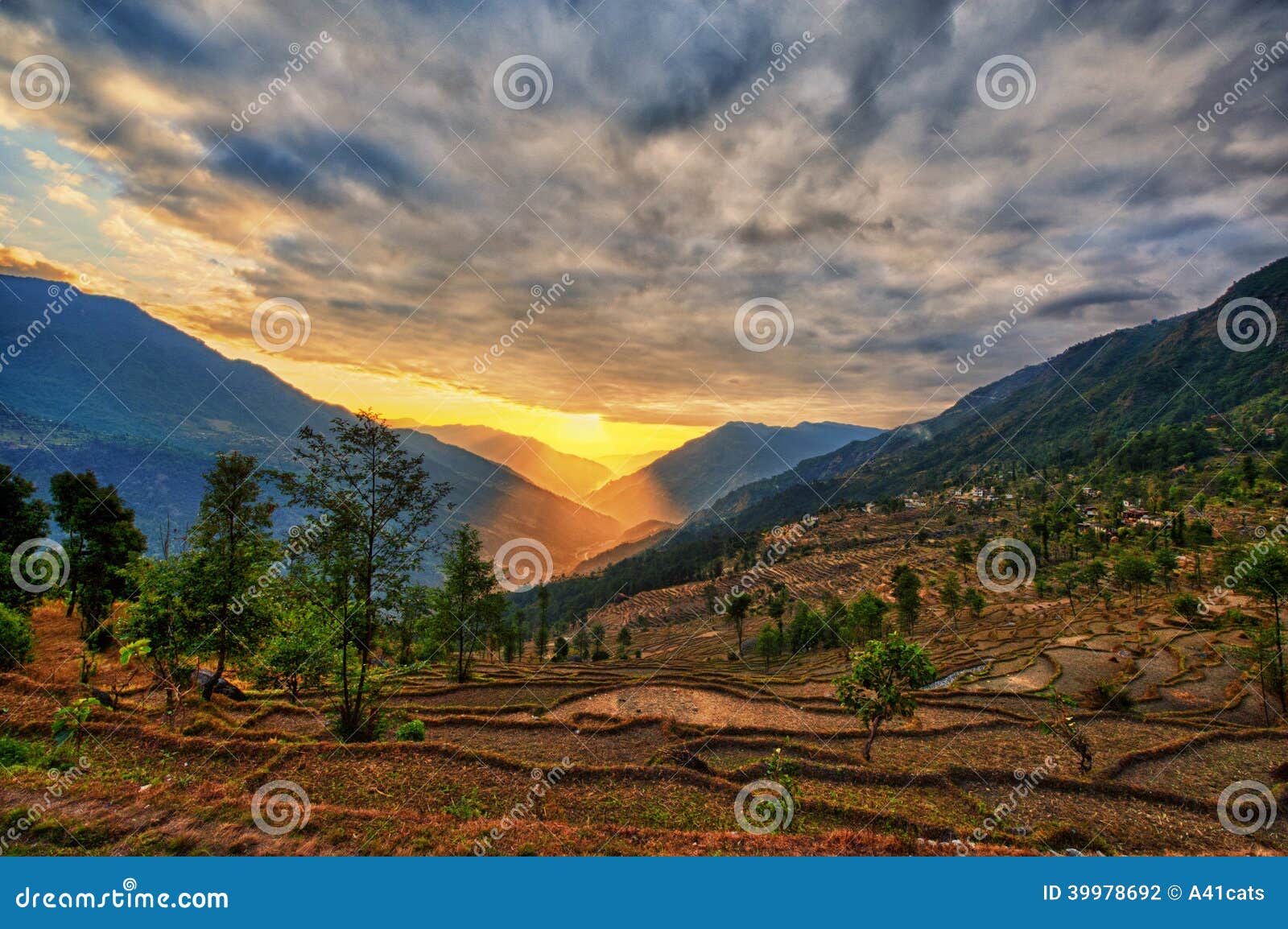 Kalinchok Kathmandu Valley Nepal Arkivfoto - Bild av nepali, nationellt ...
