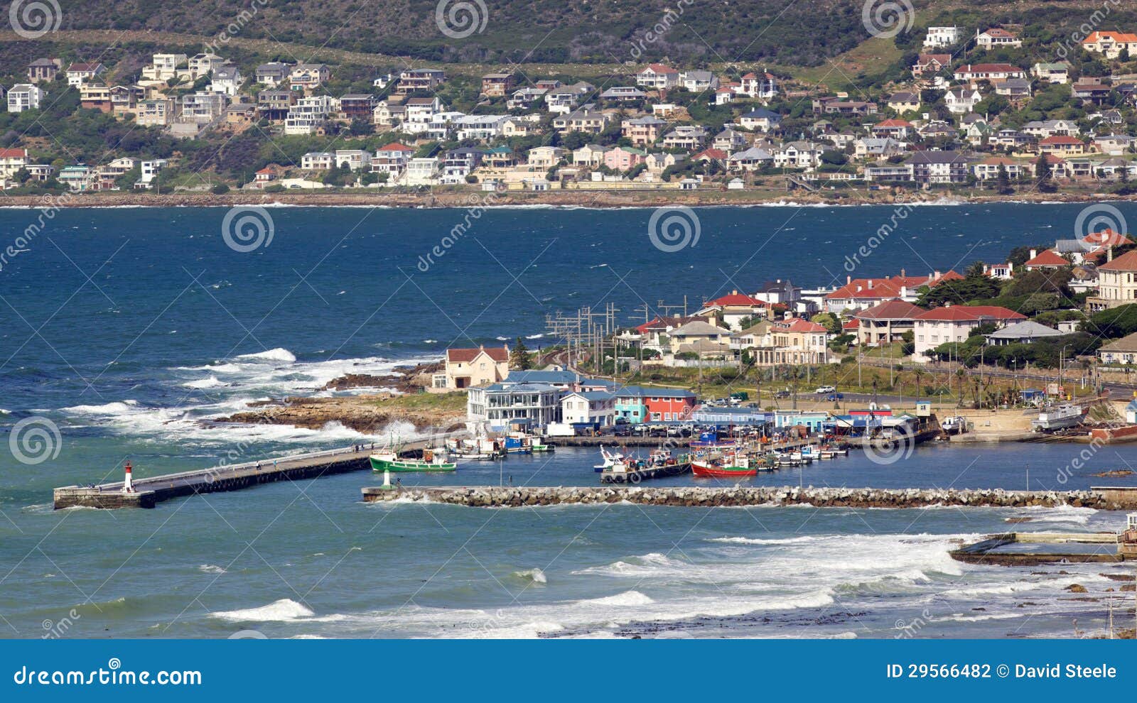 Kalk Bay Harbour stock photo. Image of south, boats, drive - 29566482