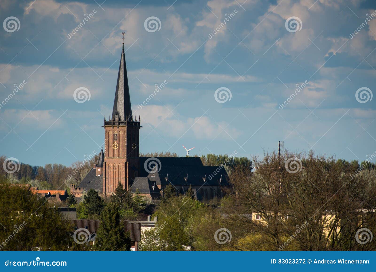 Kalkar Windmill Royalty-Free Stock Photography | CartoonDealer.com ...