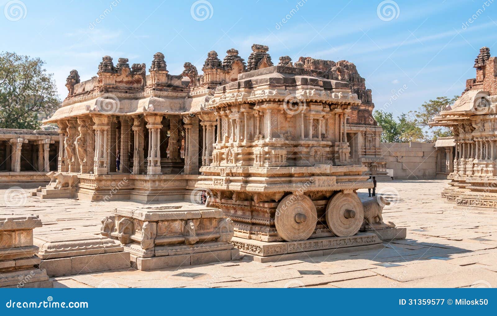 Kallina Ratha stock image. Image of india, history, south - 31359577