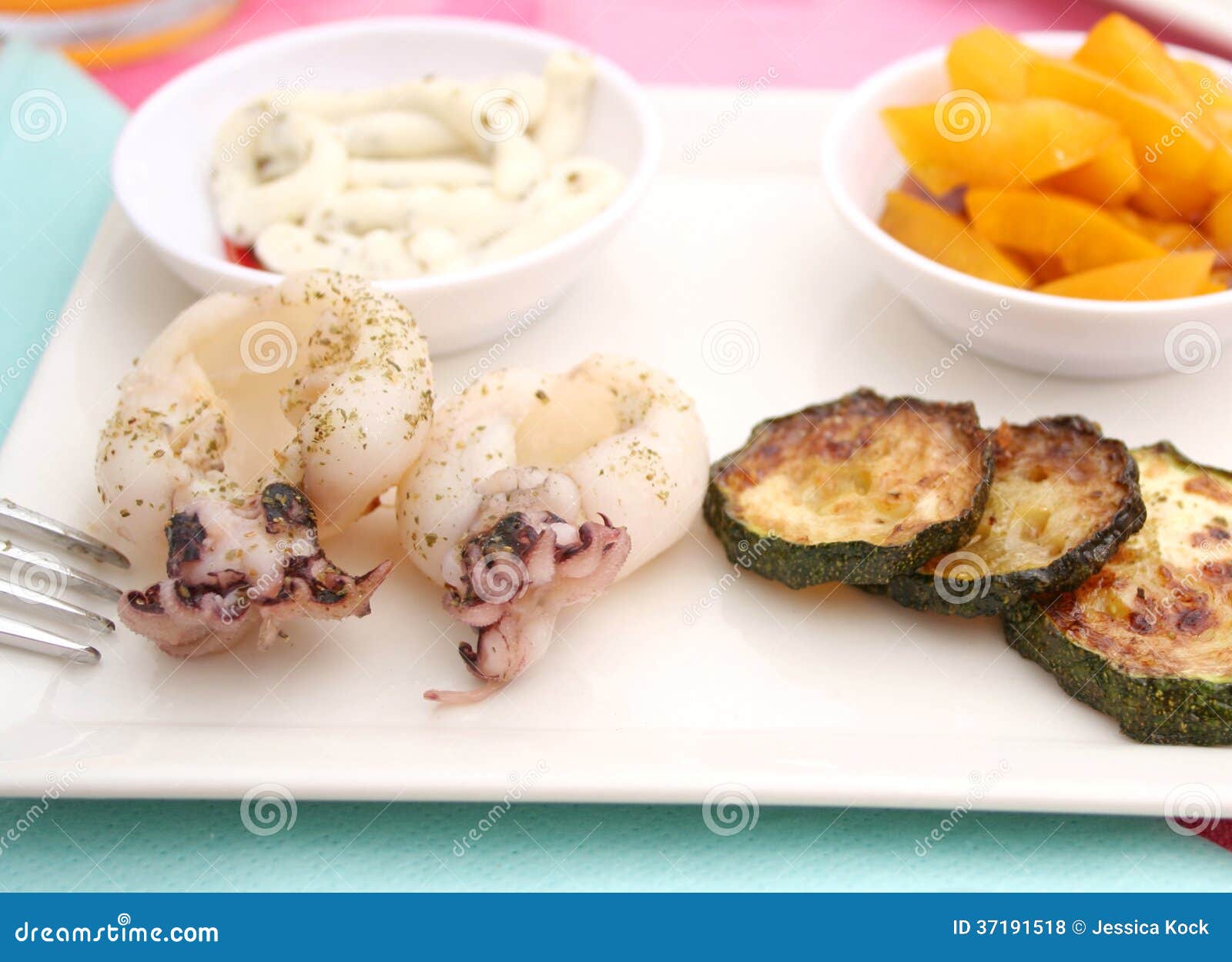 Kalmare stockfoto. Bild von feinschmecker, kalmar, nahrung - 37191518