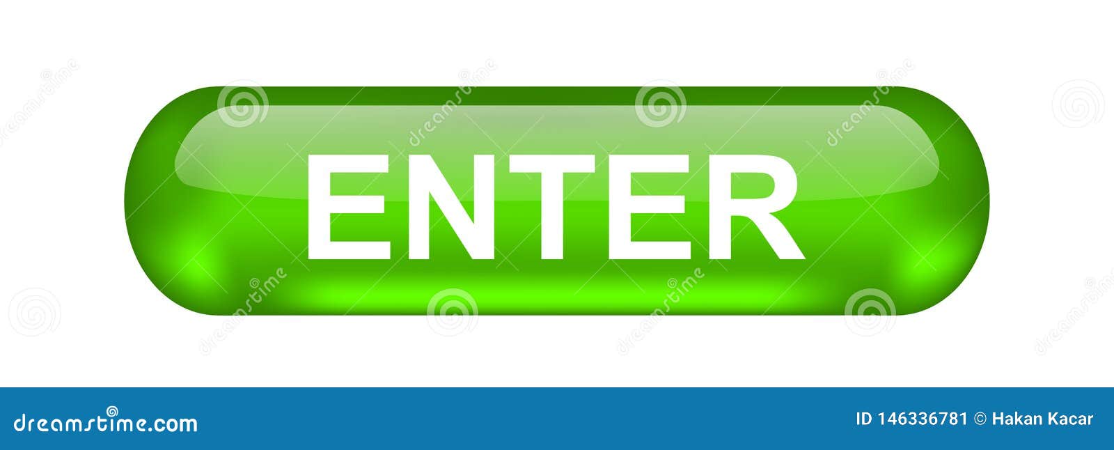 Enter Button. Illustration, Data. Web Design Icon Symbol Stock Vector ...