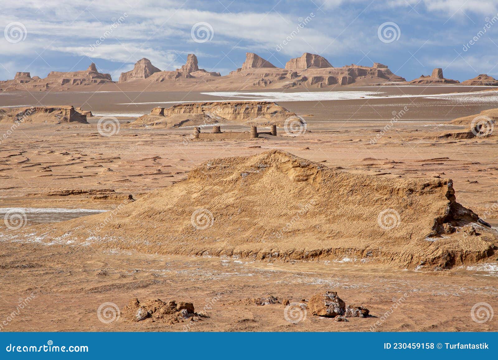 Kaluts in the Lut Desert in Iran Stock Photo - Image of fantastic ...