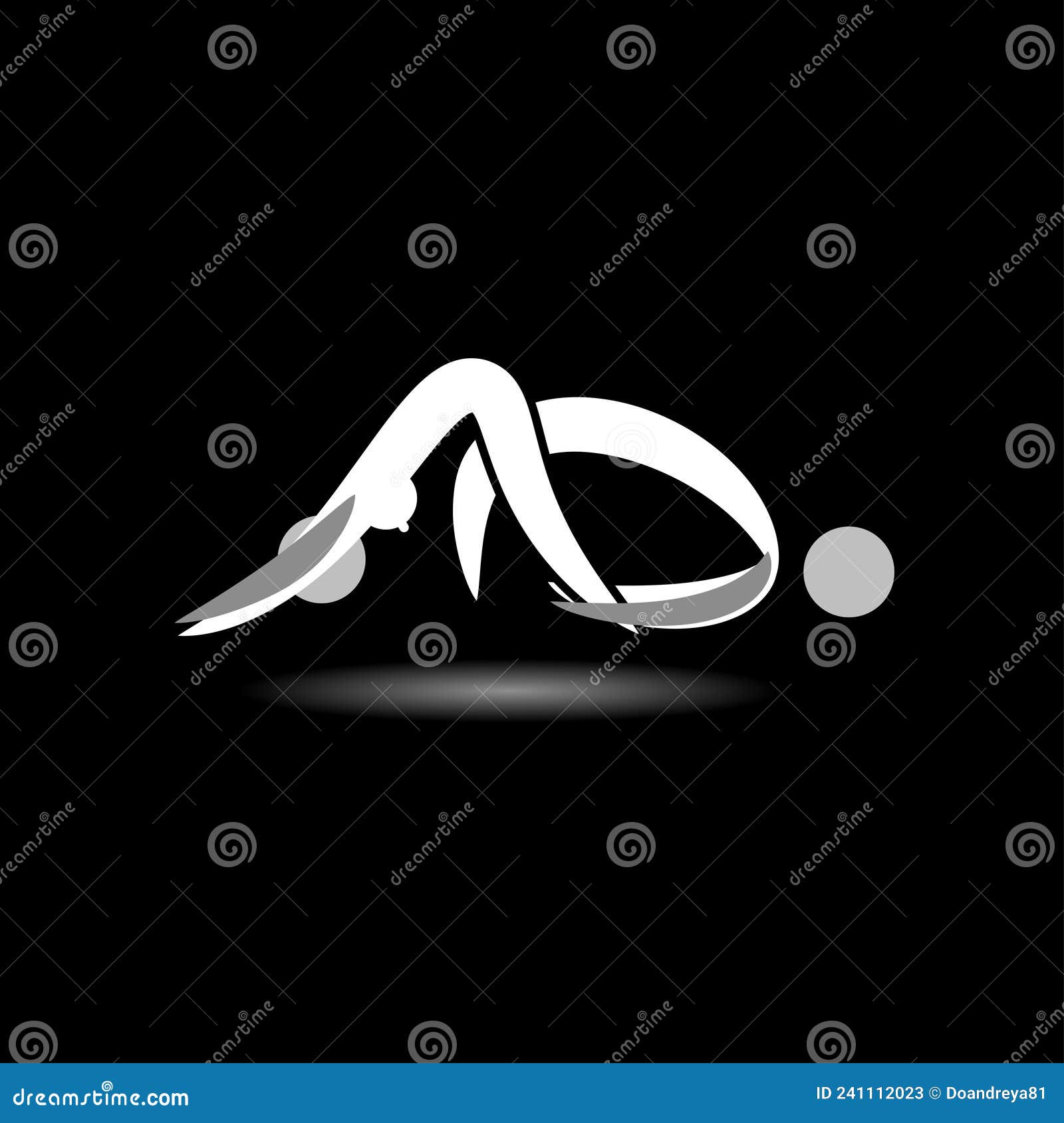 Kama Sutra Sex Pose Man And Woman In Love Yoga Time To Sex Vector
