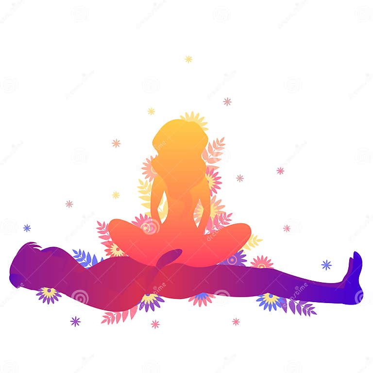 Kama Sutra Sexual Pose The Ship Stock Vector Illustration Of
