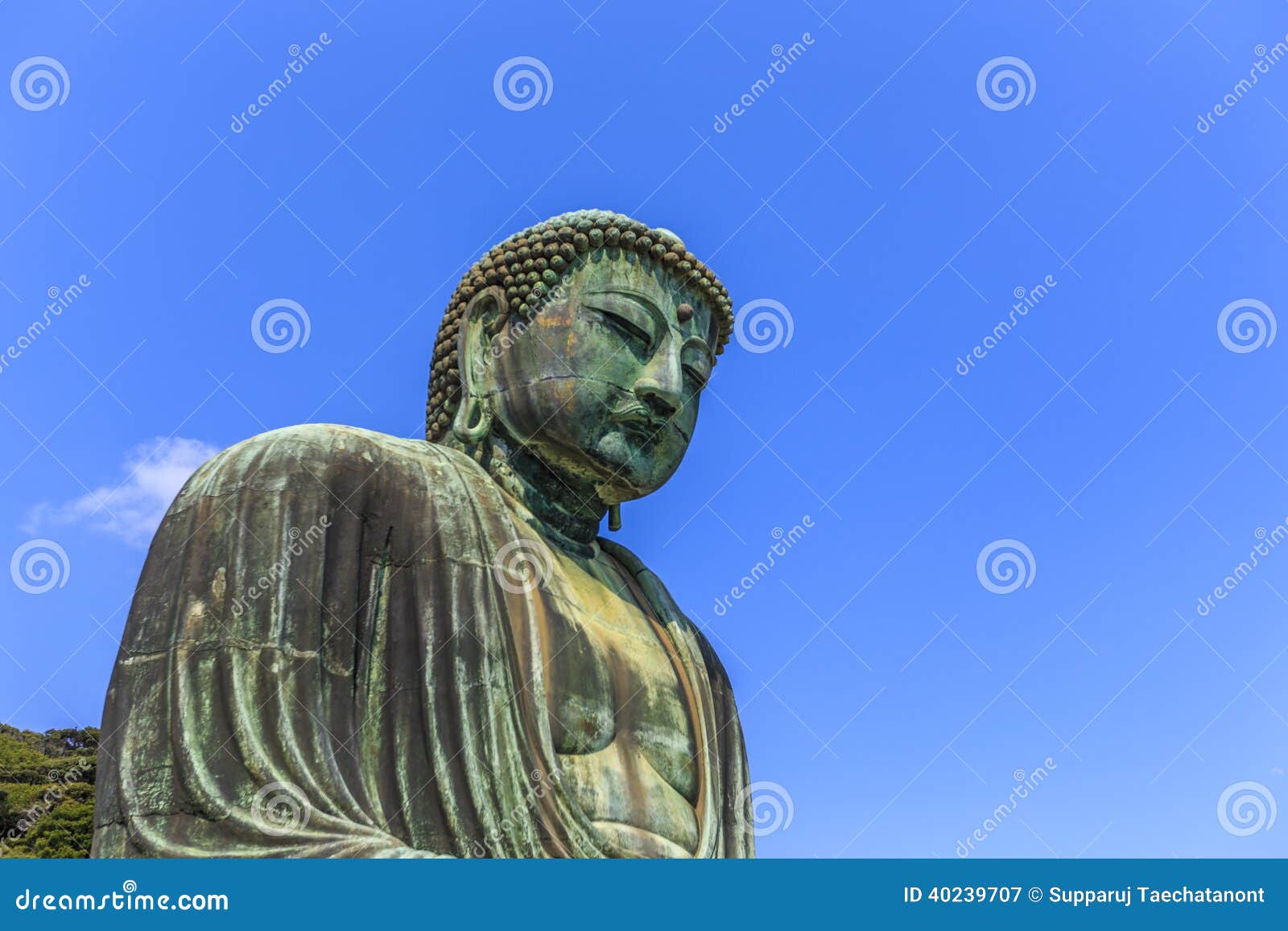 The Kamakura Daibutsu ( Great Buddha Of Kamakura ) Royalty-Free Stock ...