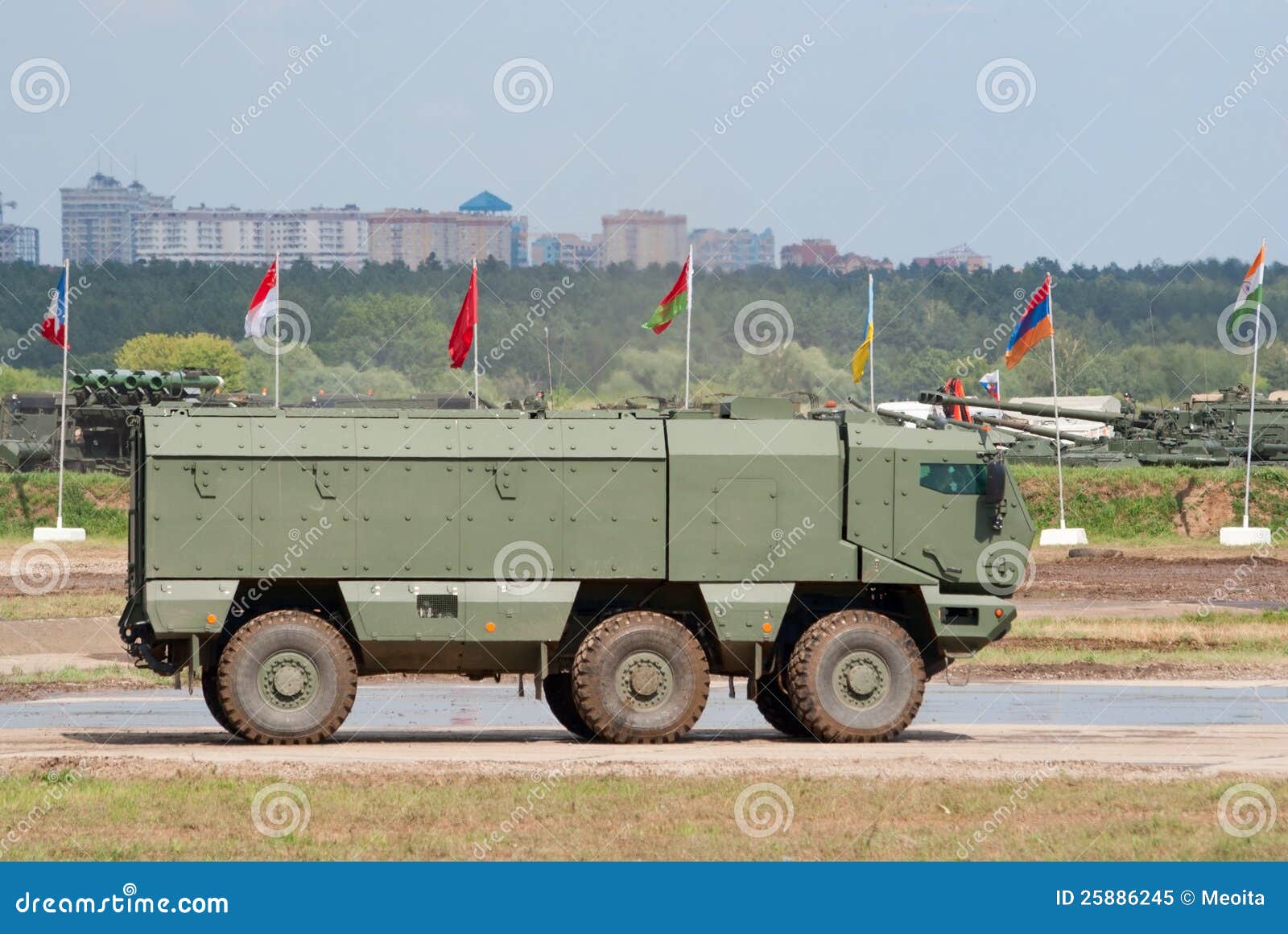 KAMAZ Typhoon Armored Truck Editorial Image - Image of module ...