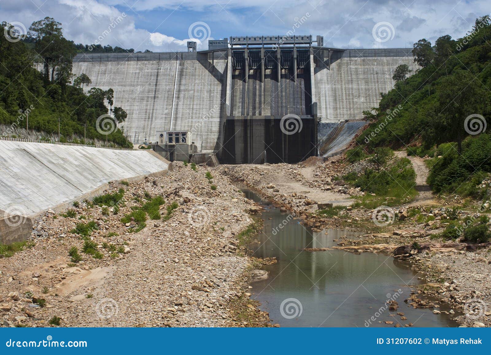 Kamchay dam stock photo. Image of sustainable, supply - 31207602