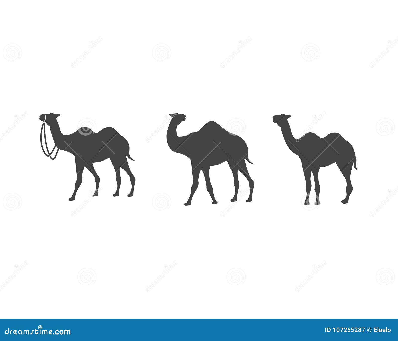 KamelsymbolsLogo Template Design Vektor Illustrationer - Illustration ...