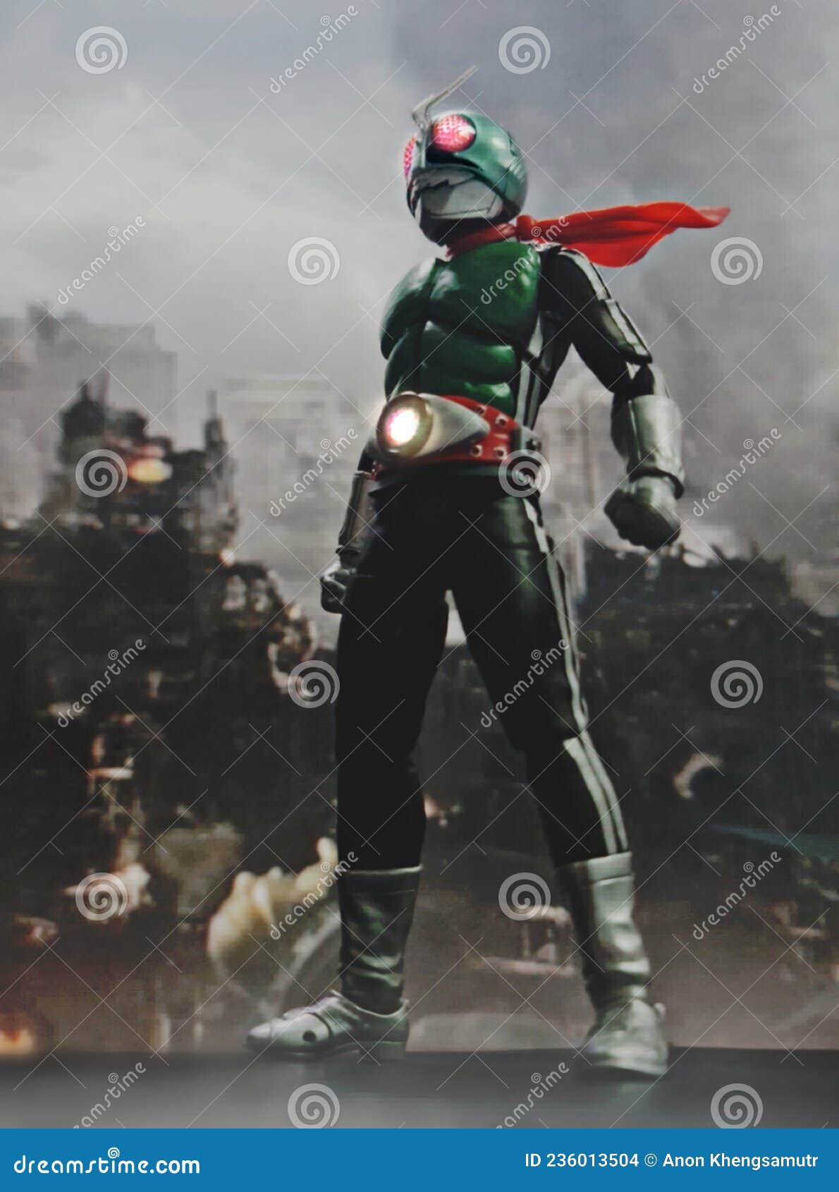 Kamen Rider From The Kamen Rider Series. Editorial Image ...