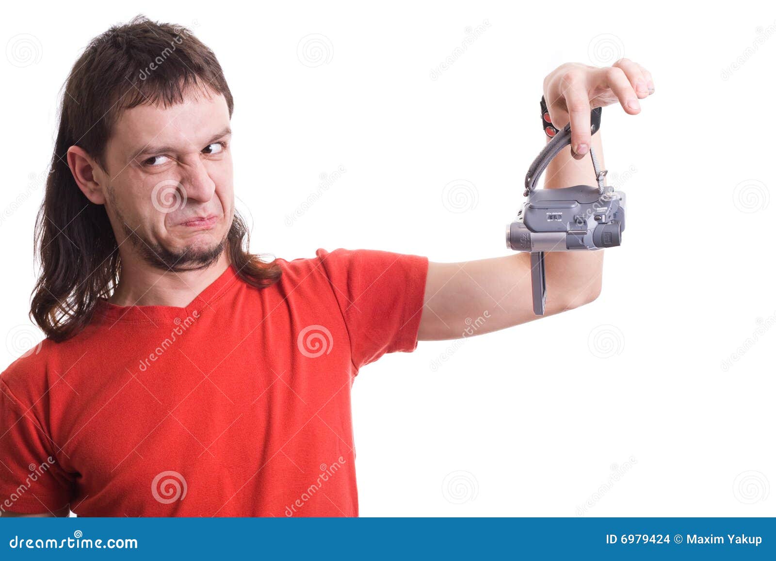 Kameraman arkivfoto. Bild av digitalt, kamera, studio - 6979424