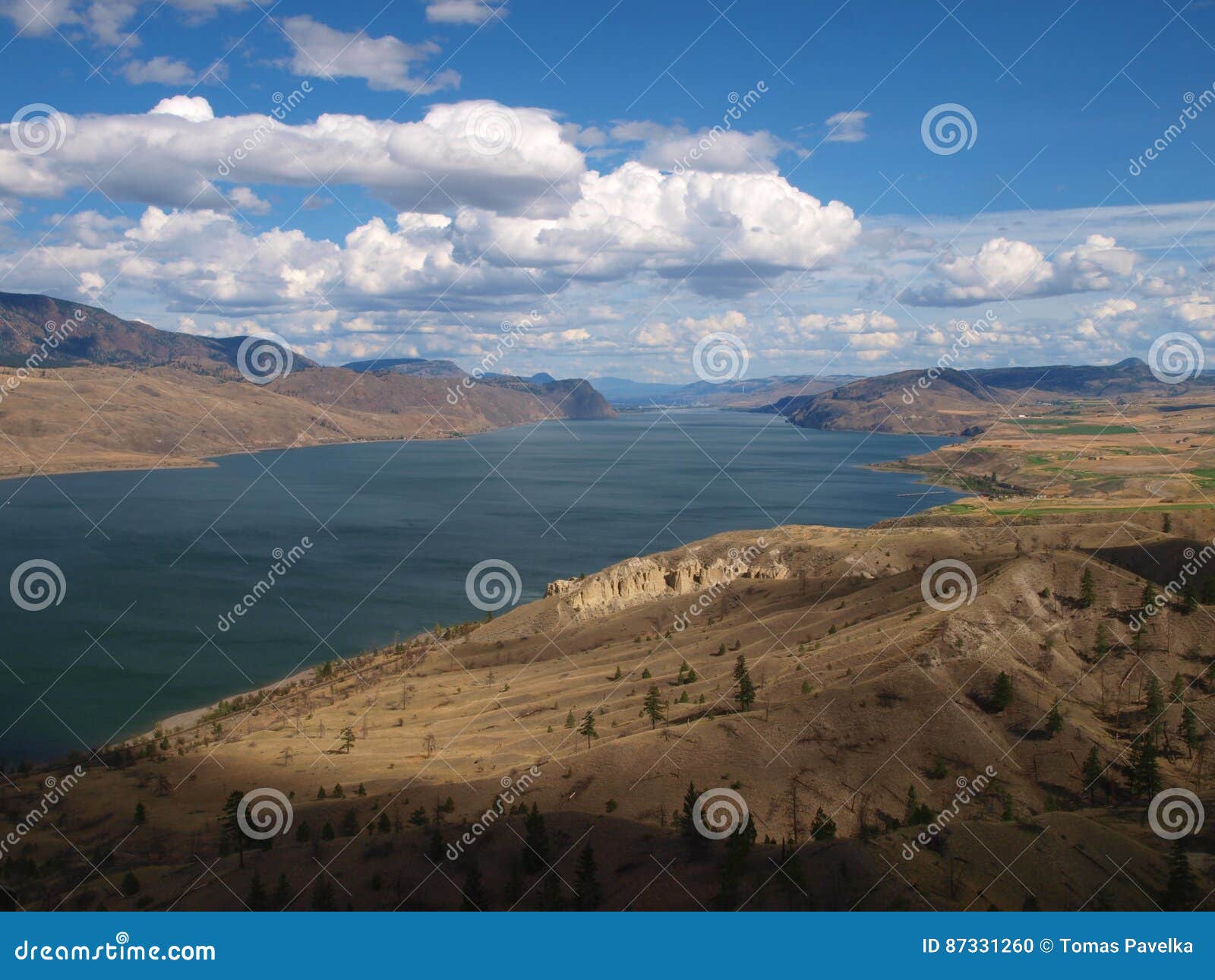 Kamloops lake stock photo. Image of kamloops, lake, canada - 87331260