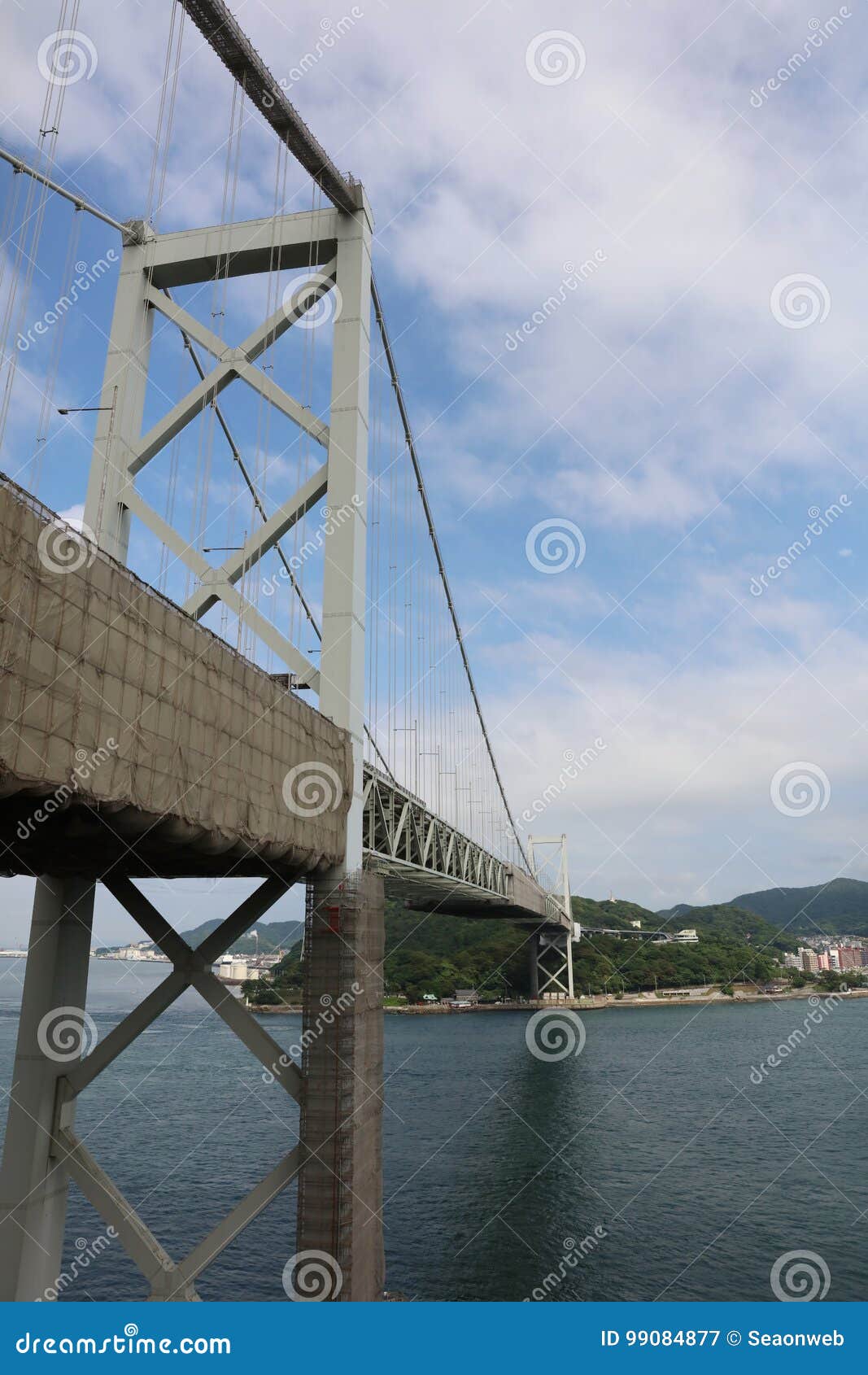 Kammon Strait Bridge in Japan 2016 Stock Image - Image of landscape ...