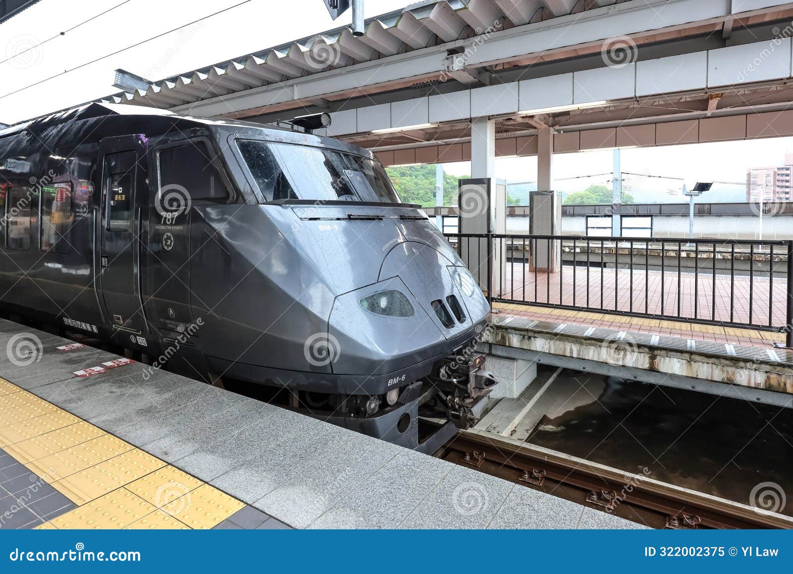 The Kamome Train and Relay Kamome at Takeo Onsen Station May 12 2024 ...