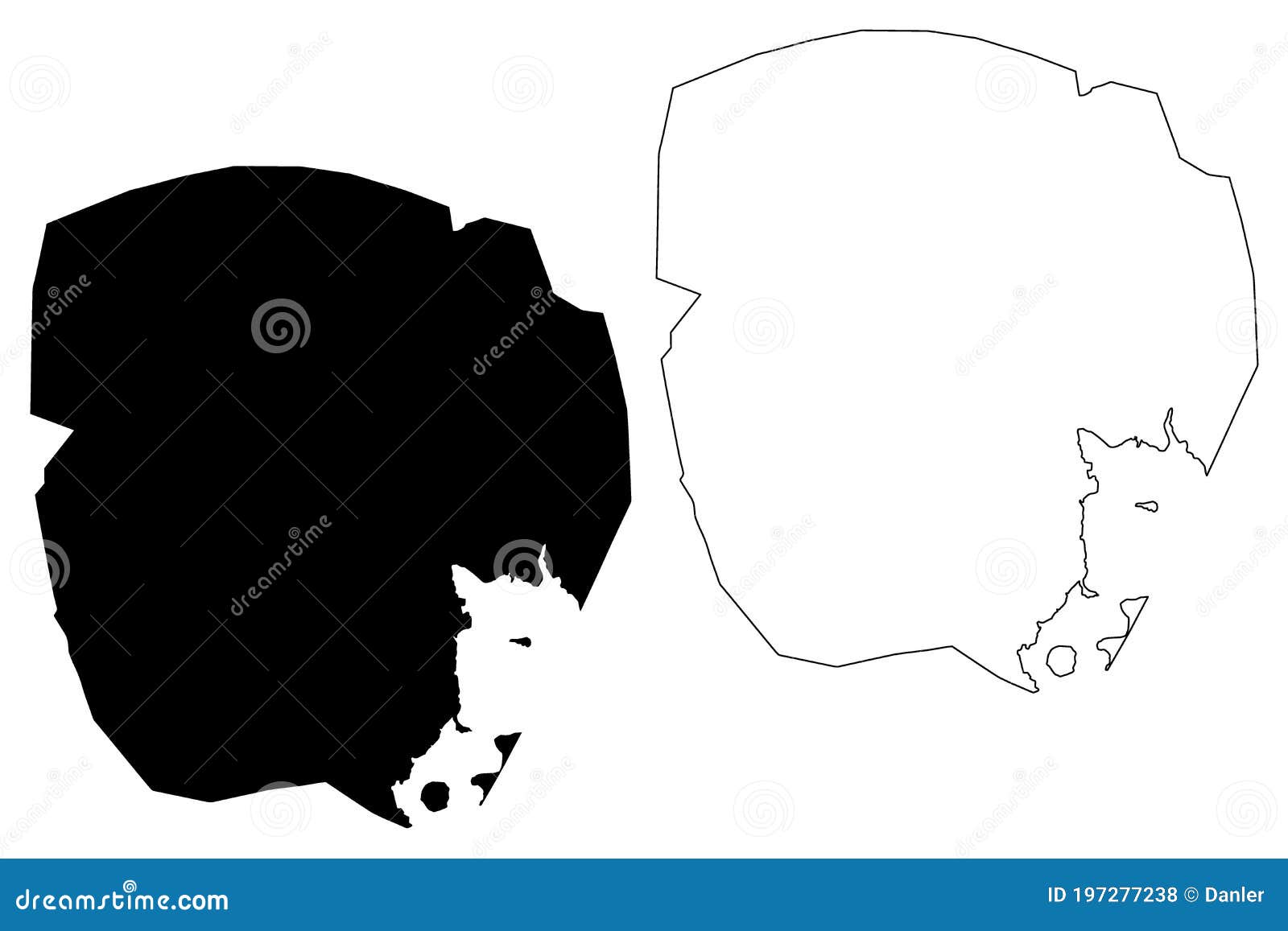 Kampala City Republic of Uganda Map Vector Illustration, Scribble Sketch City of Kampala Map ...