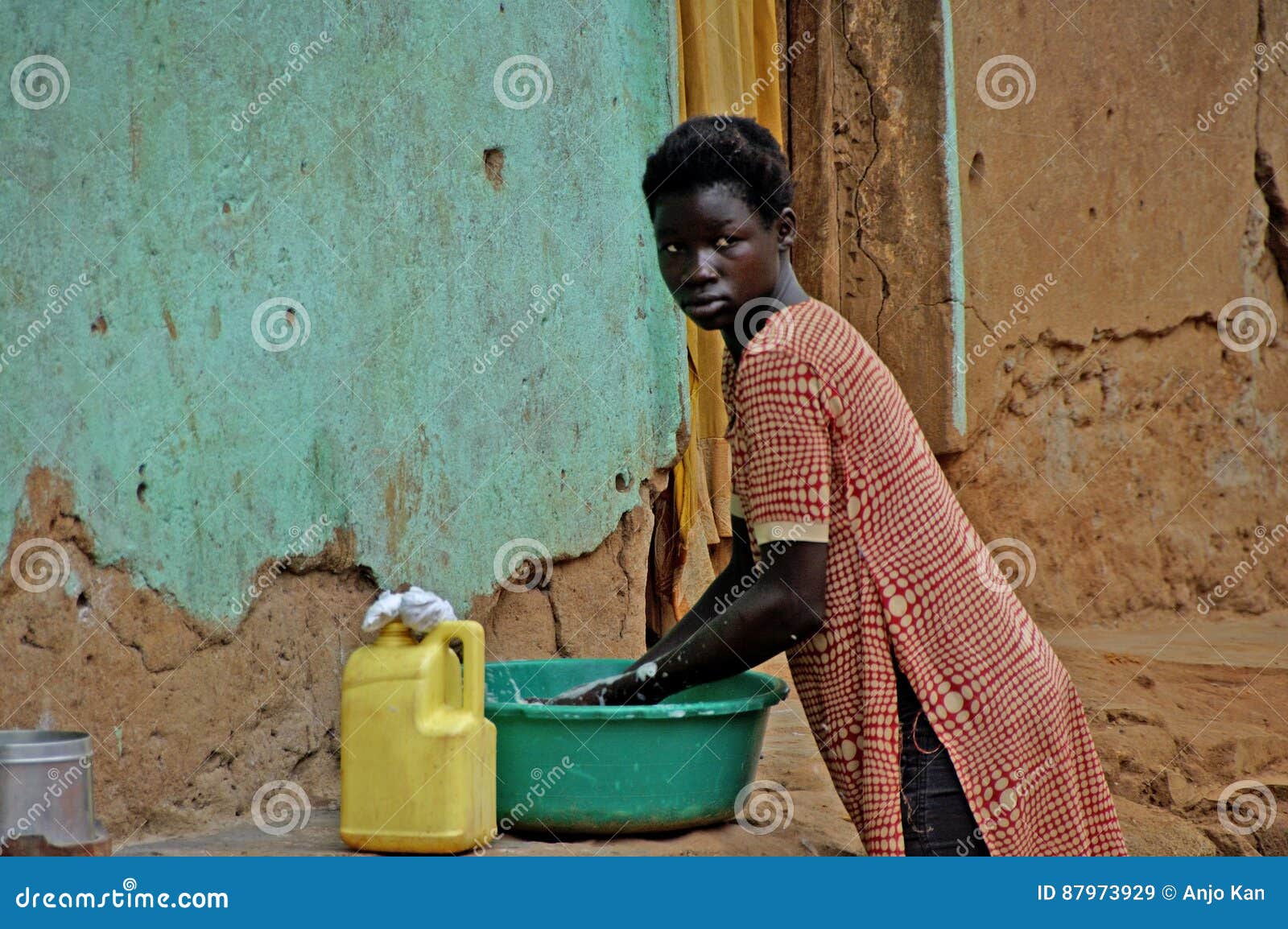 Kampala, Uganda-11 April 2017. the Way People Life in Uganda. Editorial ...