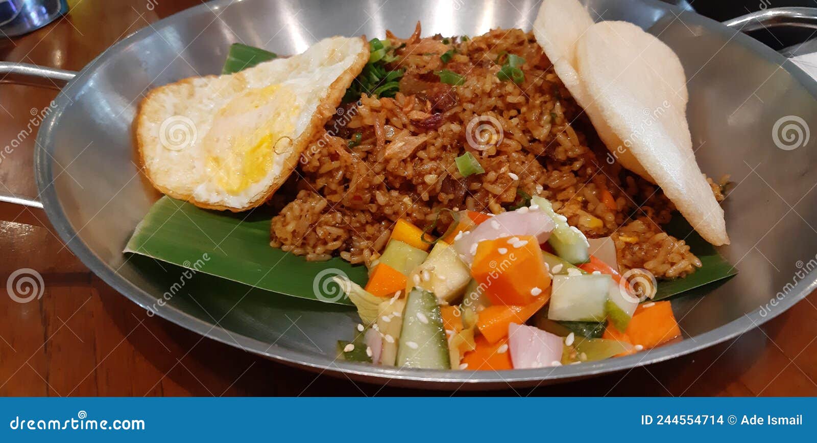 Kampung Fried Rice is Still the Most Delicious Typical Food Stock Photo ...