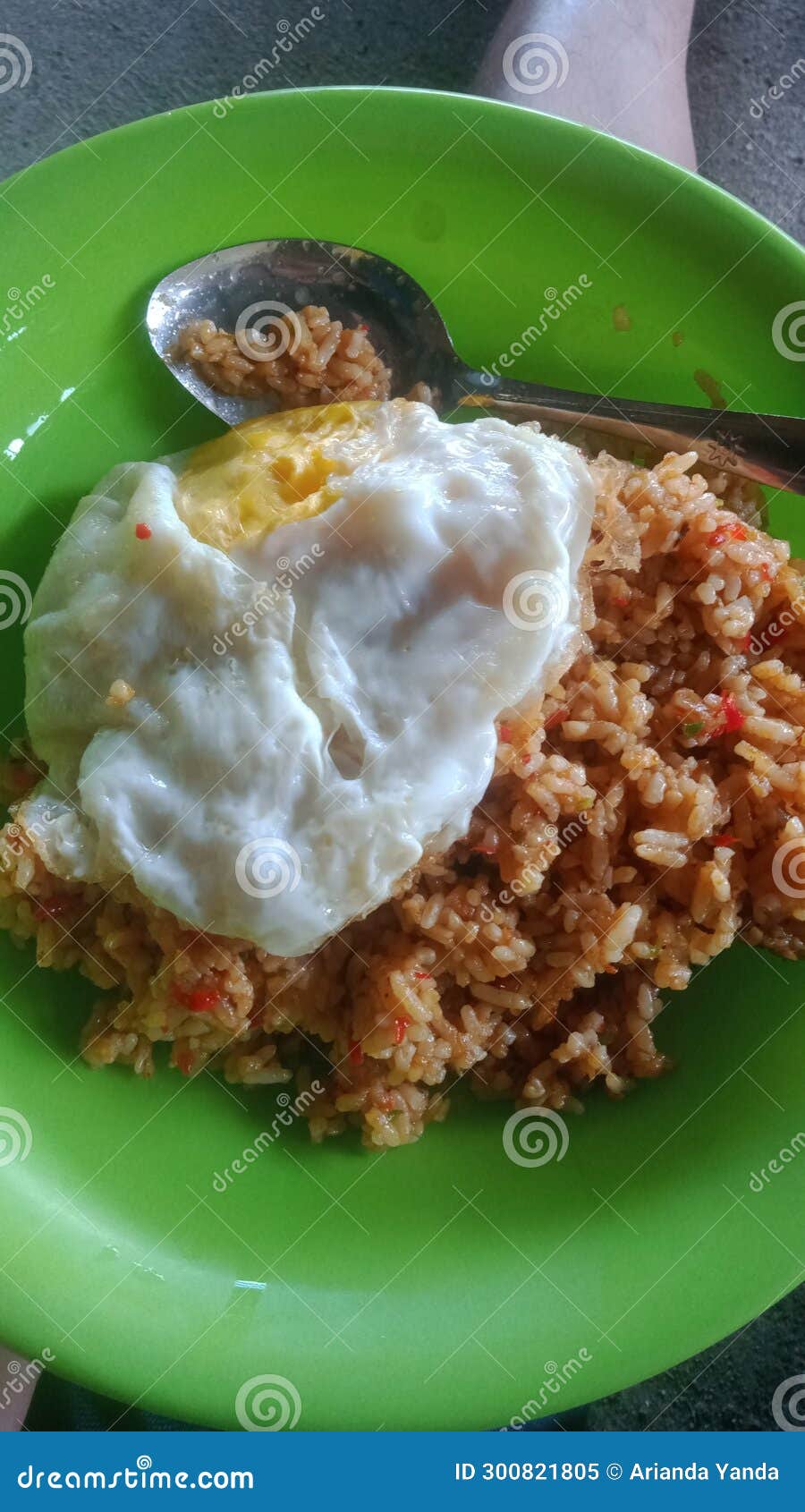 Kampung Fried Rice is a Typical Indonesian Food Stock Image - Image of ...