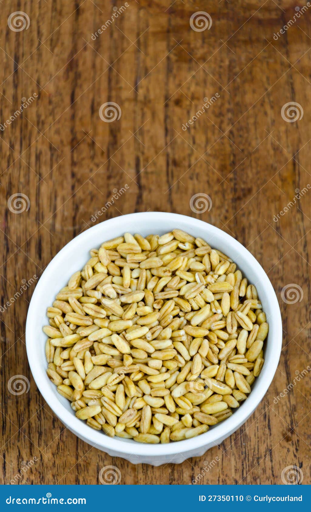 Kamut stock photo. Image of ramekin, carbohydrates, table - 27350110